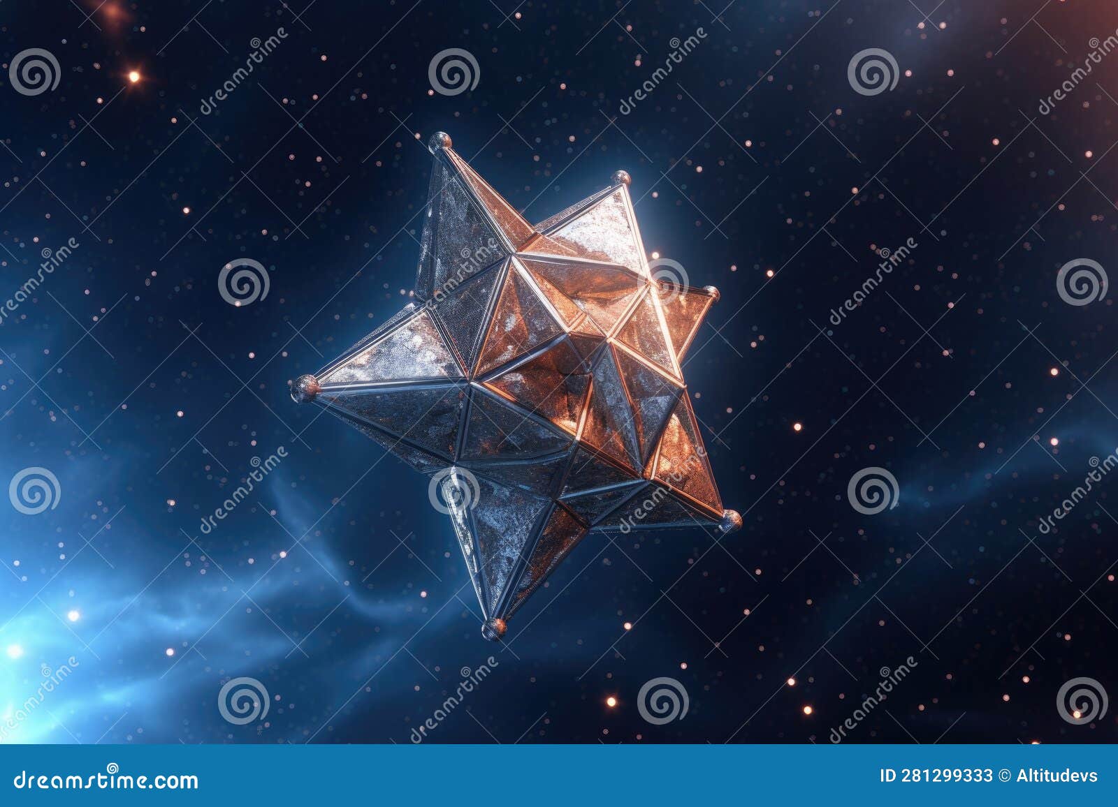 Merkaba Symbol, Flower Of Life And Tree, Sacred Geometry, Rainbow ...