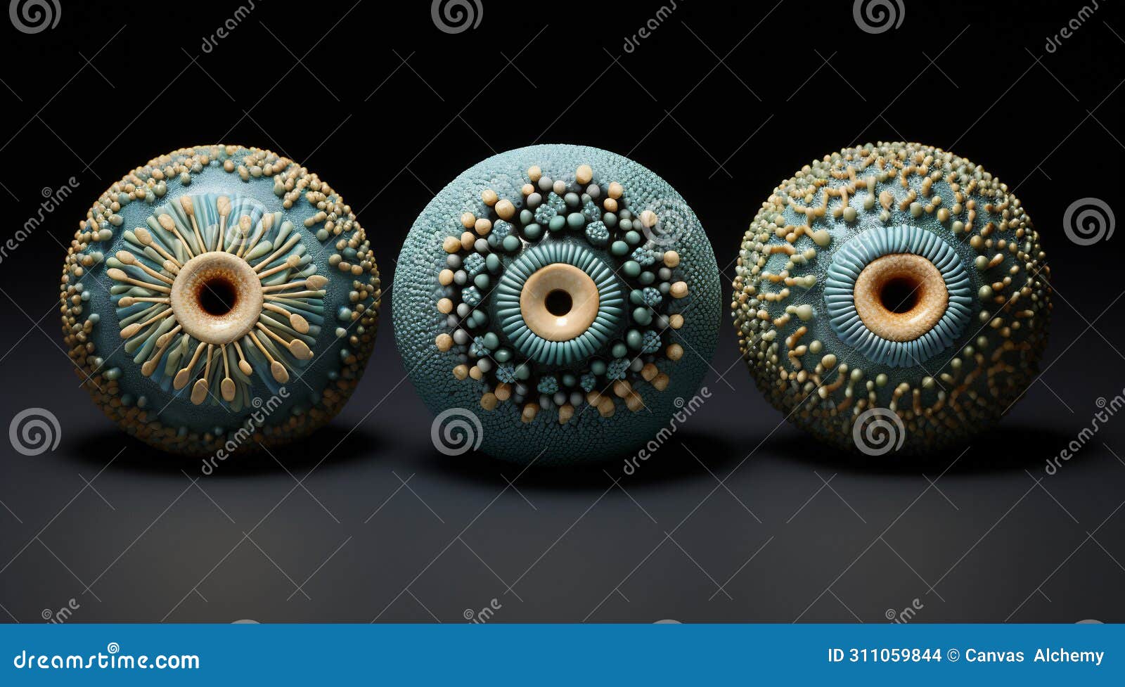 3D Rendered Pathogen In Green Microenvironment Royalty-Free Stock ...