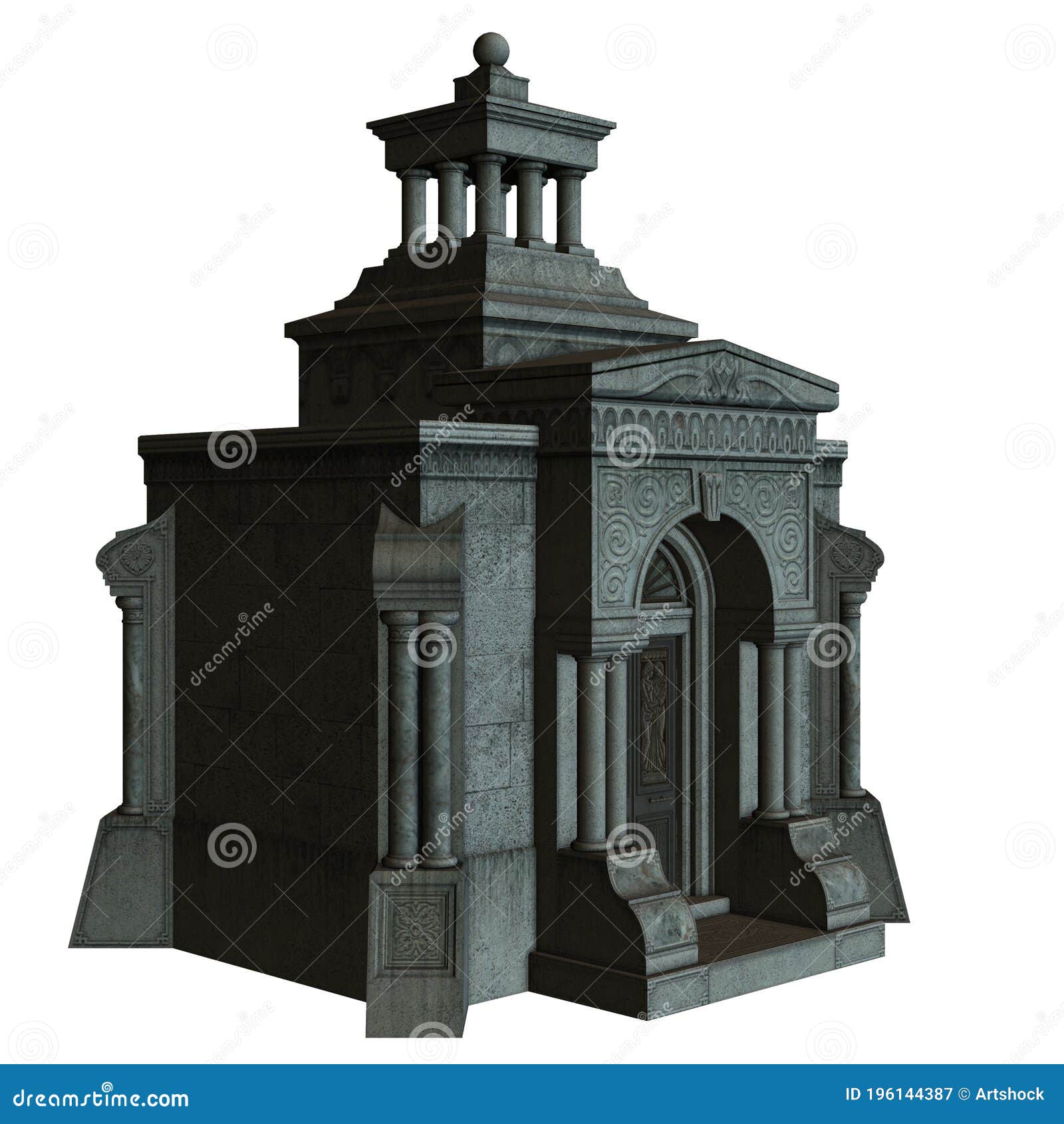 Gothic Crypt With Bones Stock Photo | CartoonDealer.com #33311700