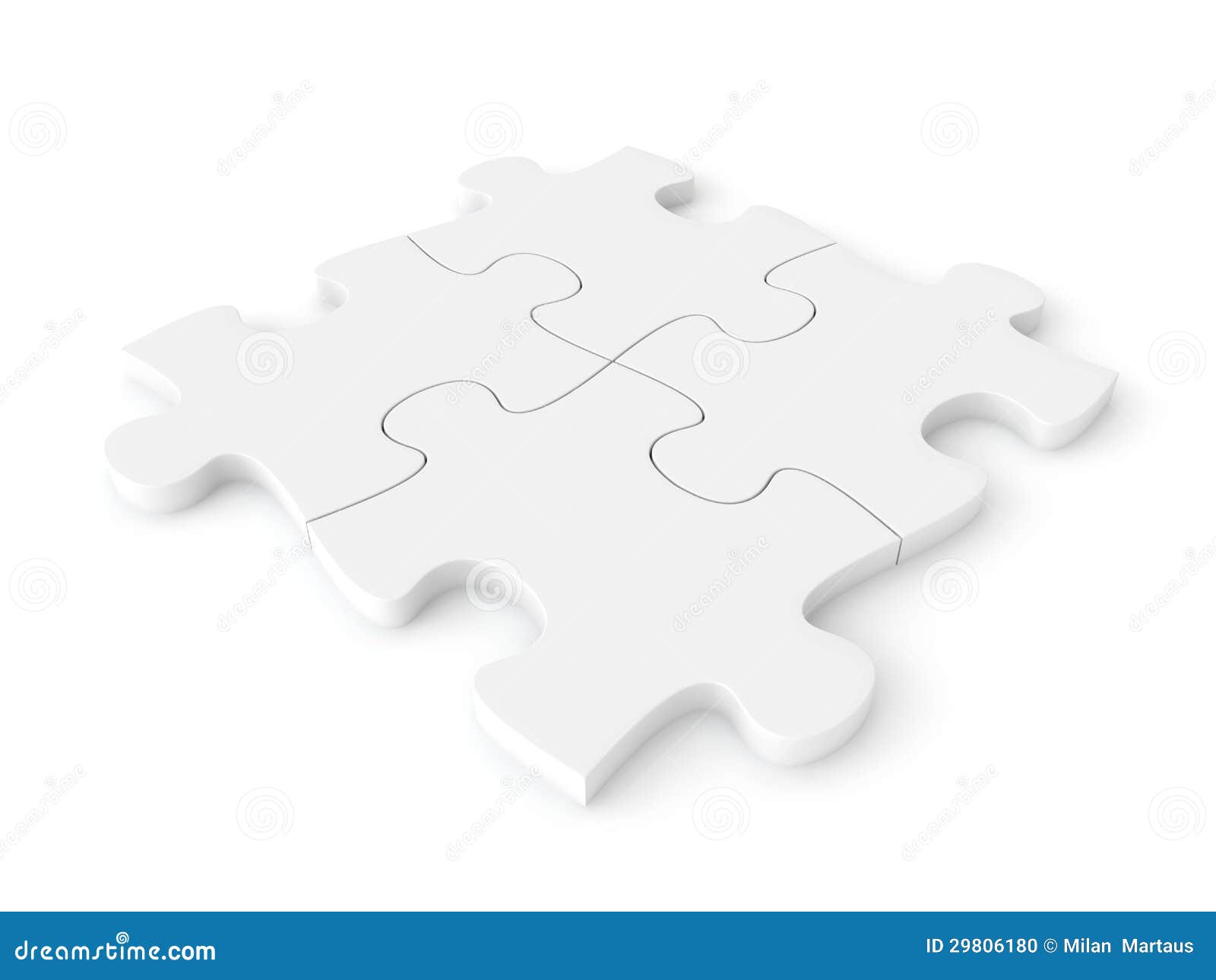 White puzzle stock illustration. Illustration of match - 29806180