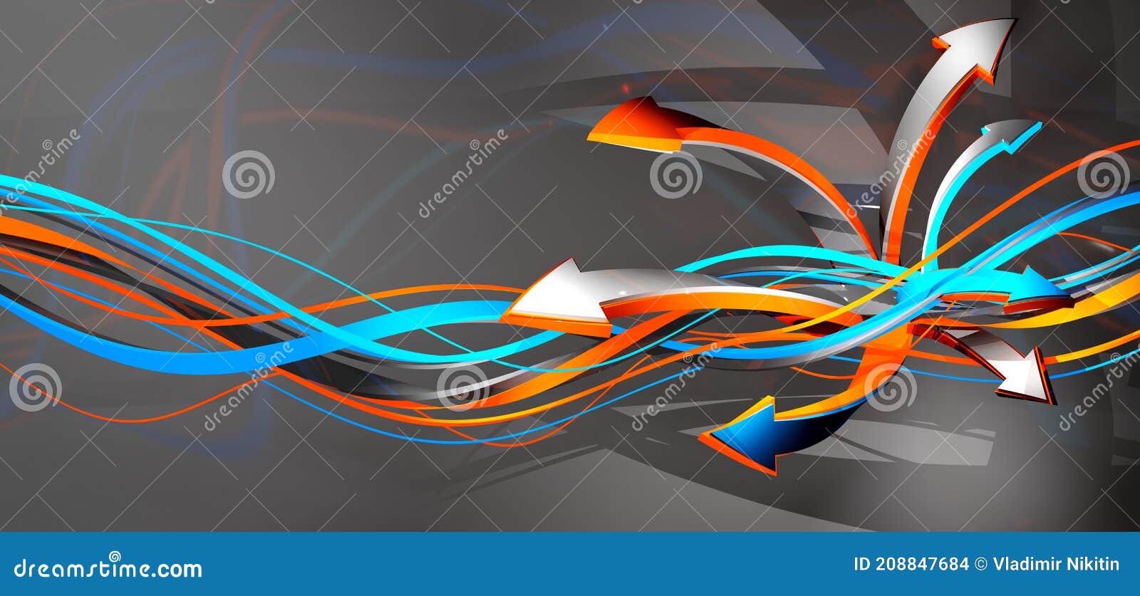 Digital Movement Speed and Direction Stock Illustration - Illustration ...