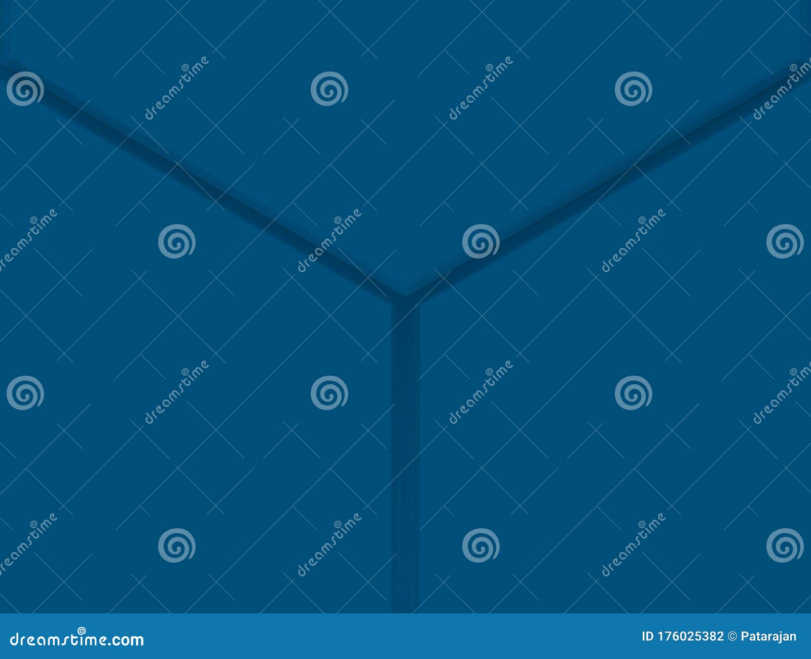 3d Rendering. Abstract Blue Color Line Wall Background Stock ...