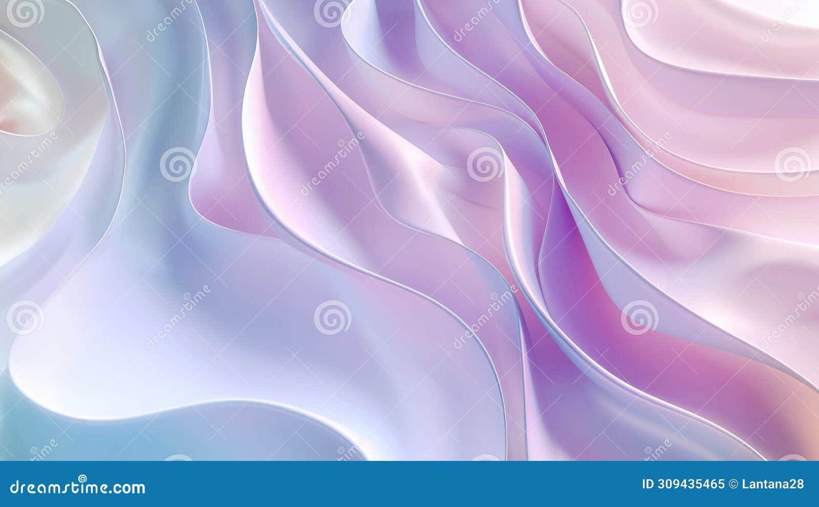 3D Rendering, Abstract Blue and Pink Waves, Texture Background Stock ...