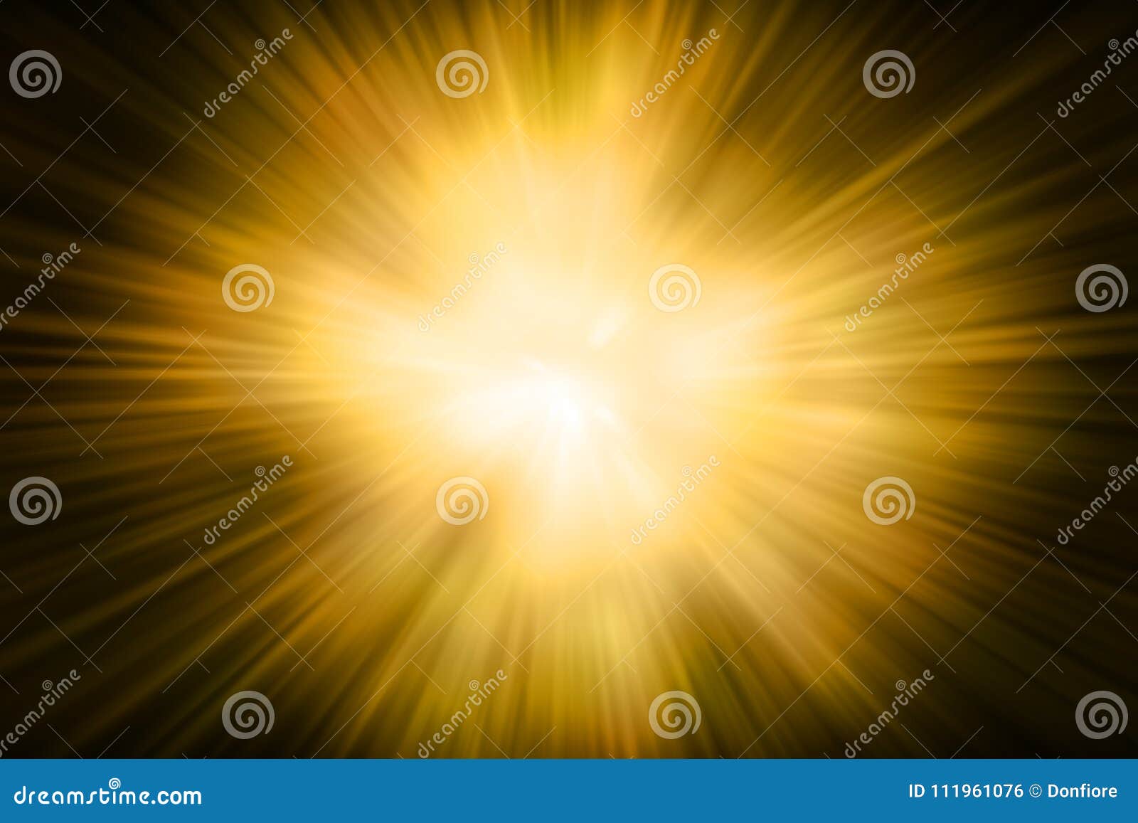 3D Rendering, Abstract Cosmic Explosion Shockwave Warm Gold Energy on ...