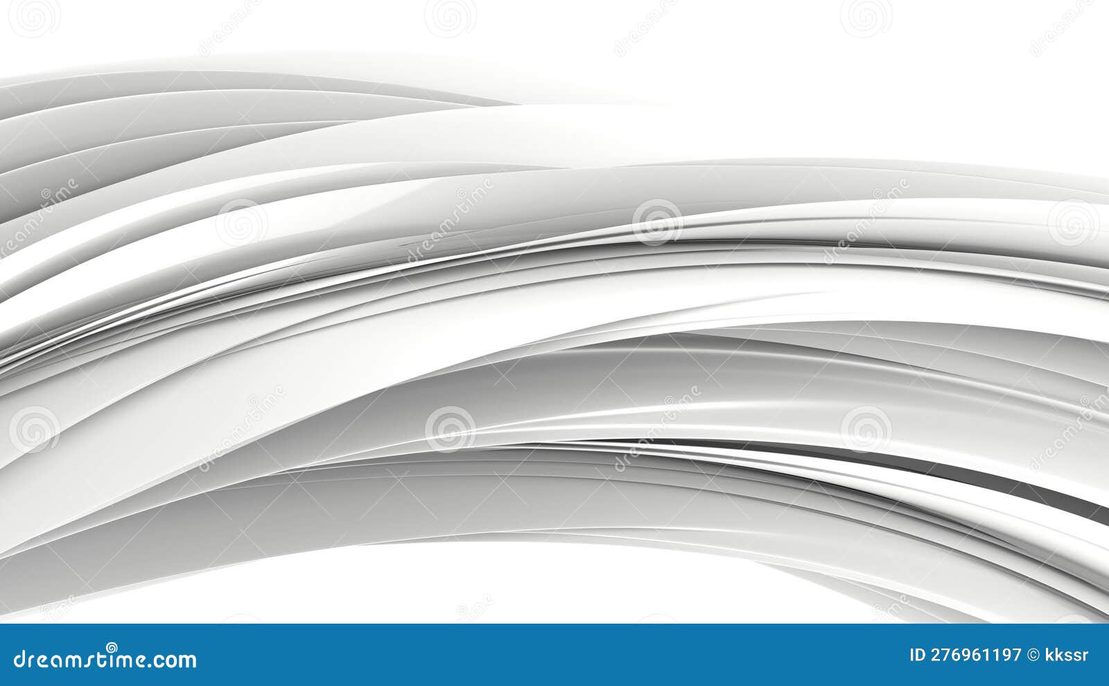 Abstract Curve Shape Geometry White Elegant Background Stock ...