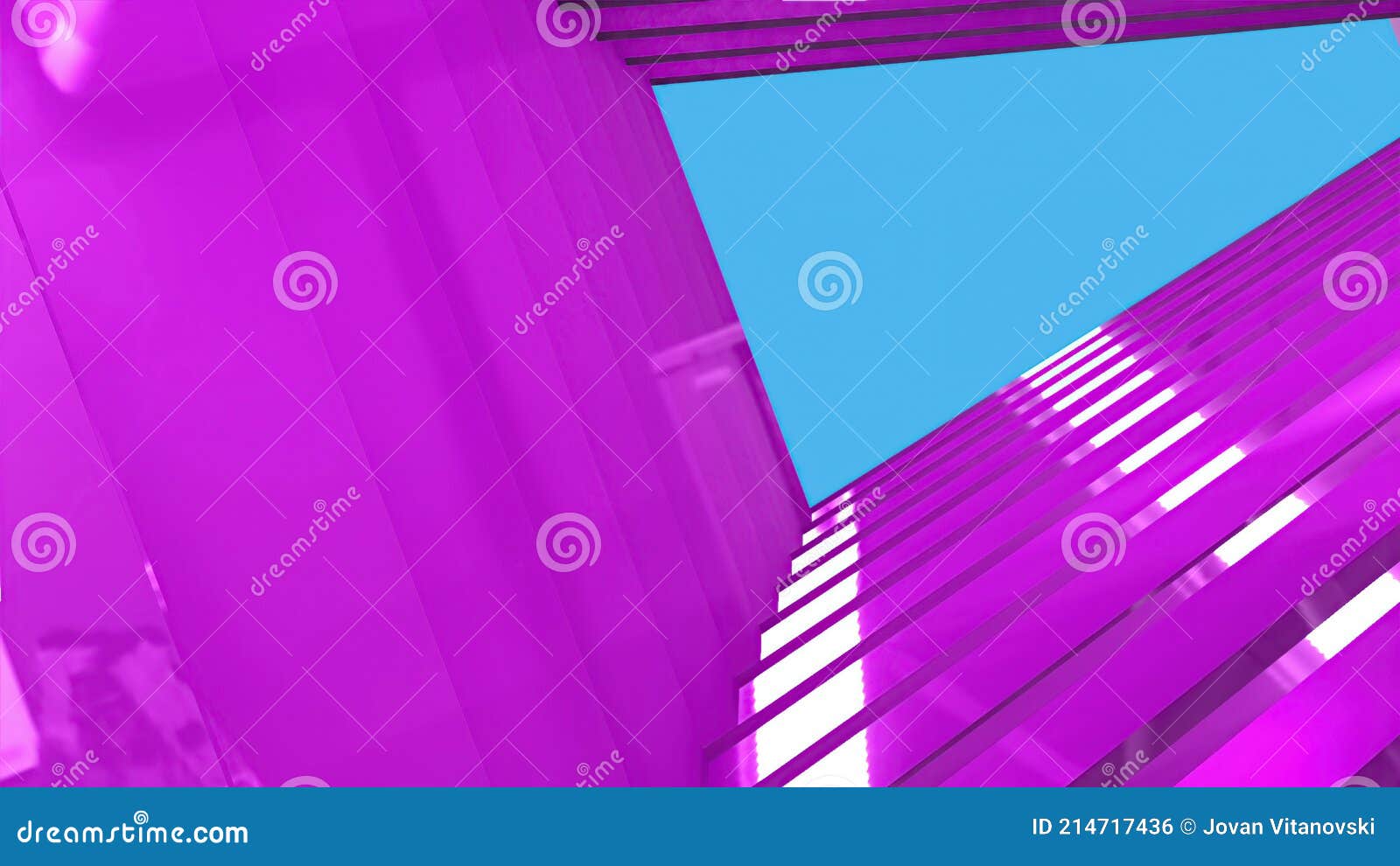 Abstract Form Vortex Design on Blue Stock Illustration - Illustration ...