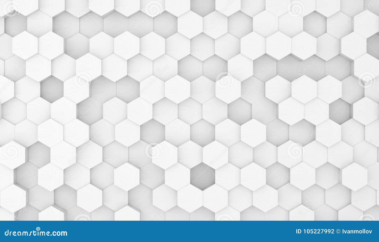 Abstract Hexagons Top View stock illustration. Illustration of concept ...