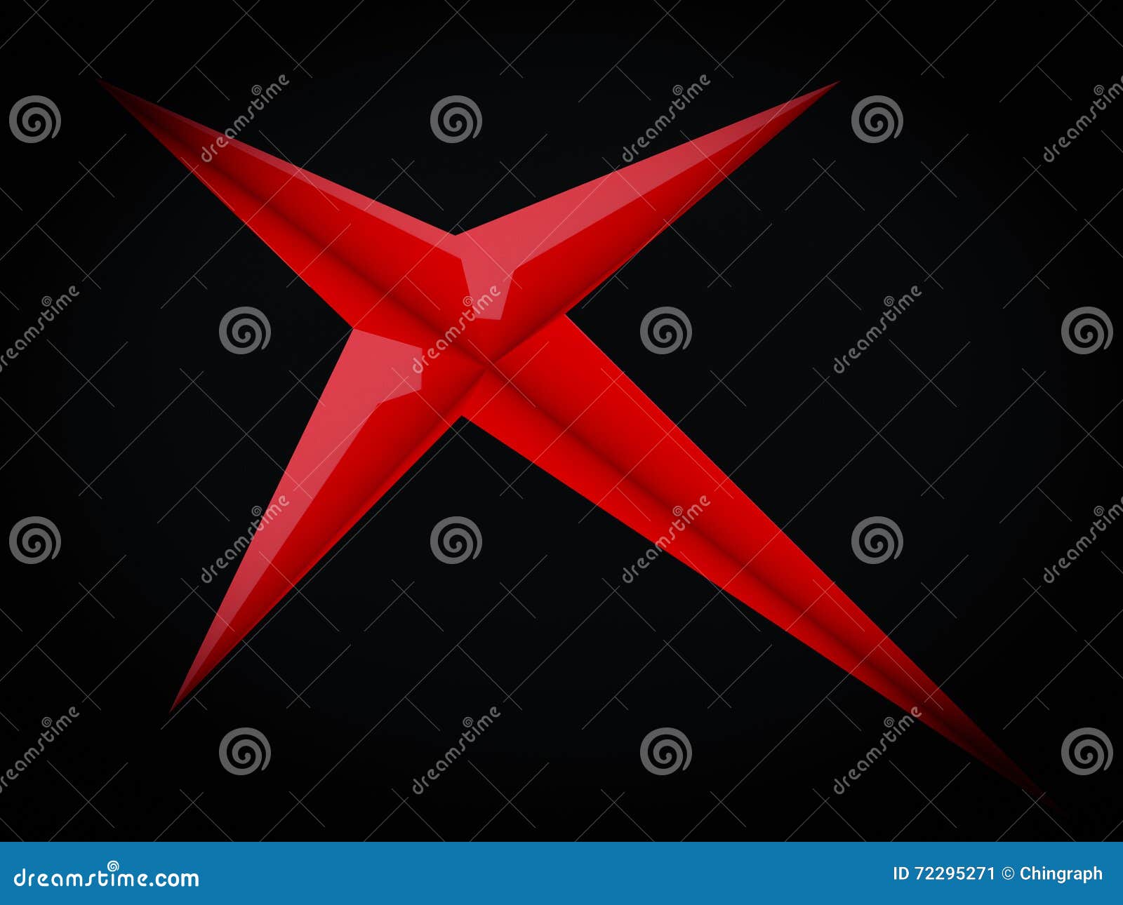 3D Rendering of Abstract Modern Abyss Shape Background Stock ...