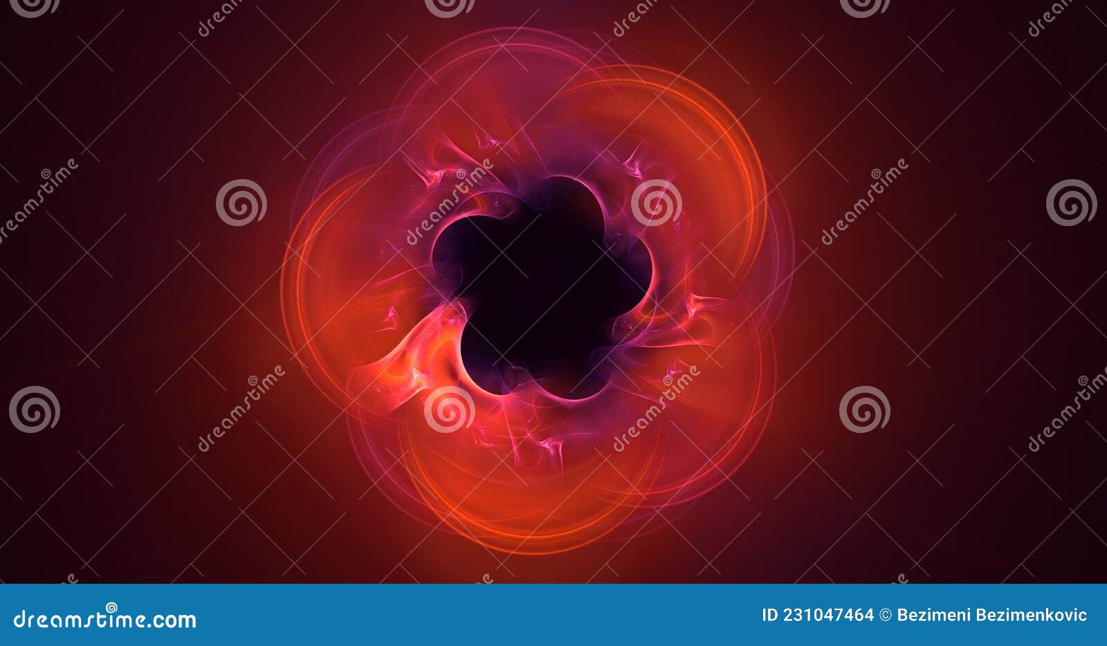 3D Rendering Abstract Multicolor Fractal Light Background Stock ...