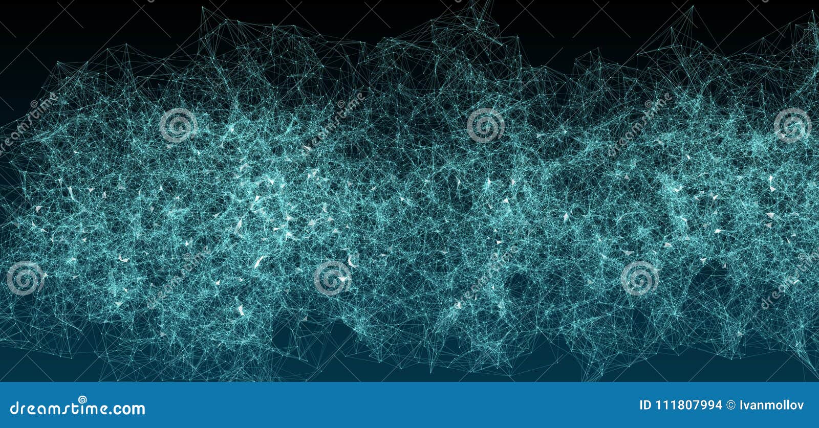 Abstract Network Plexus Connection Net Stock Illustration