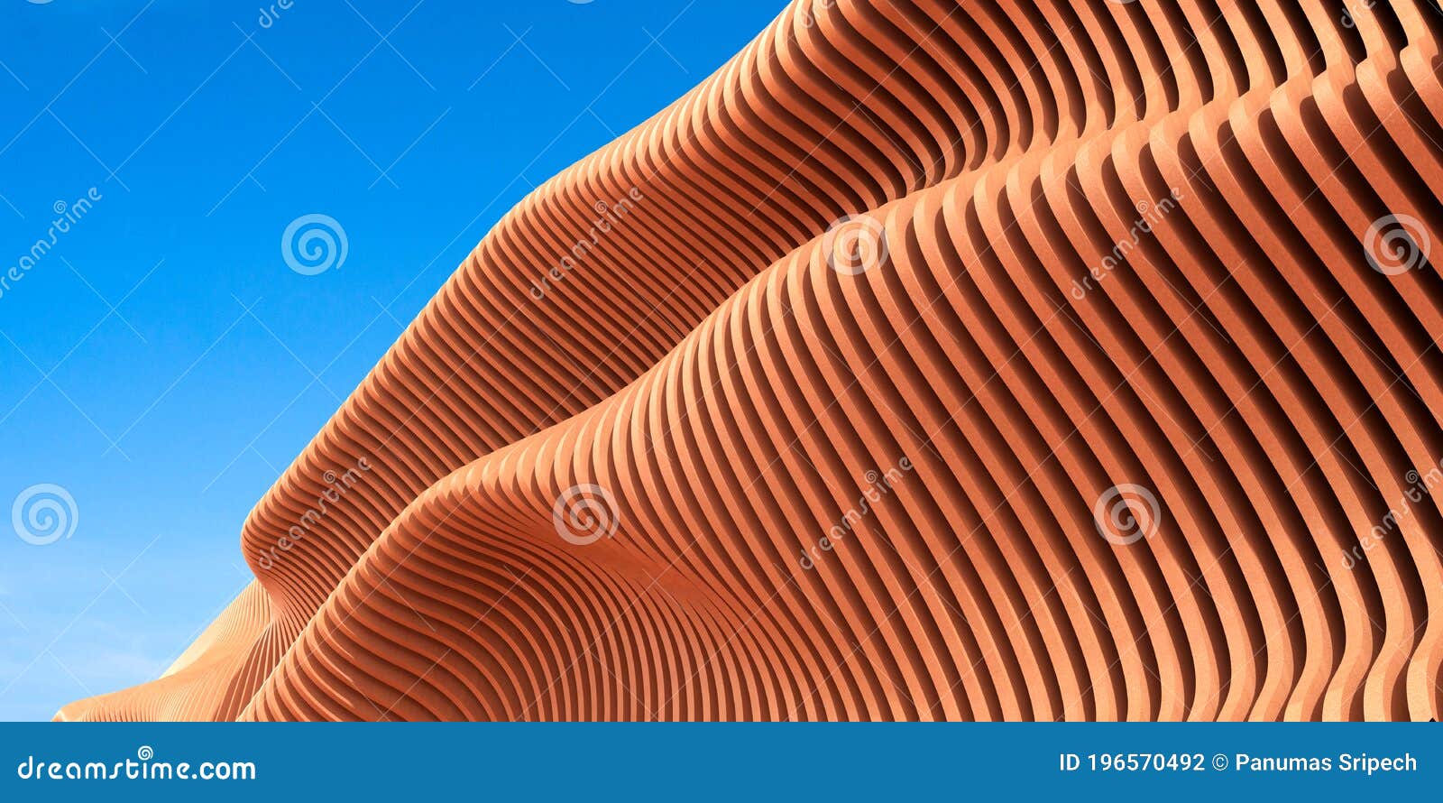 3D Rendering of Abstract Parametric Pattern Stock Illustration ...