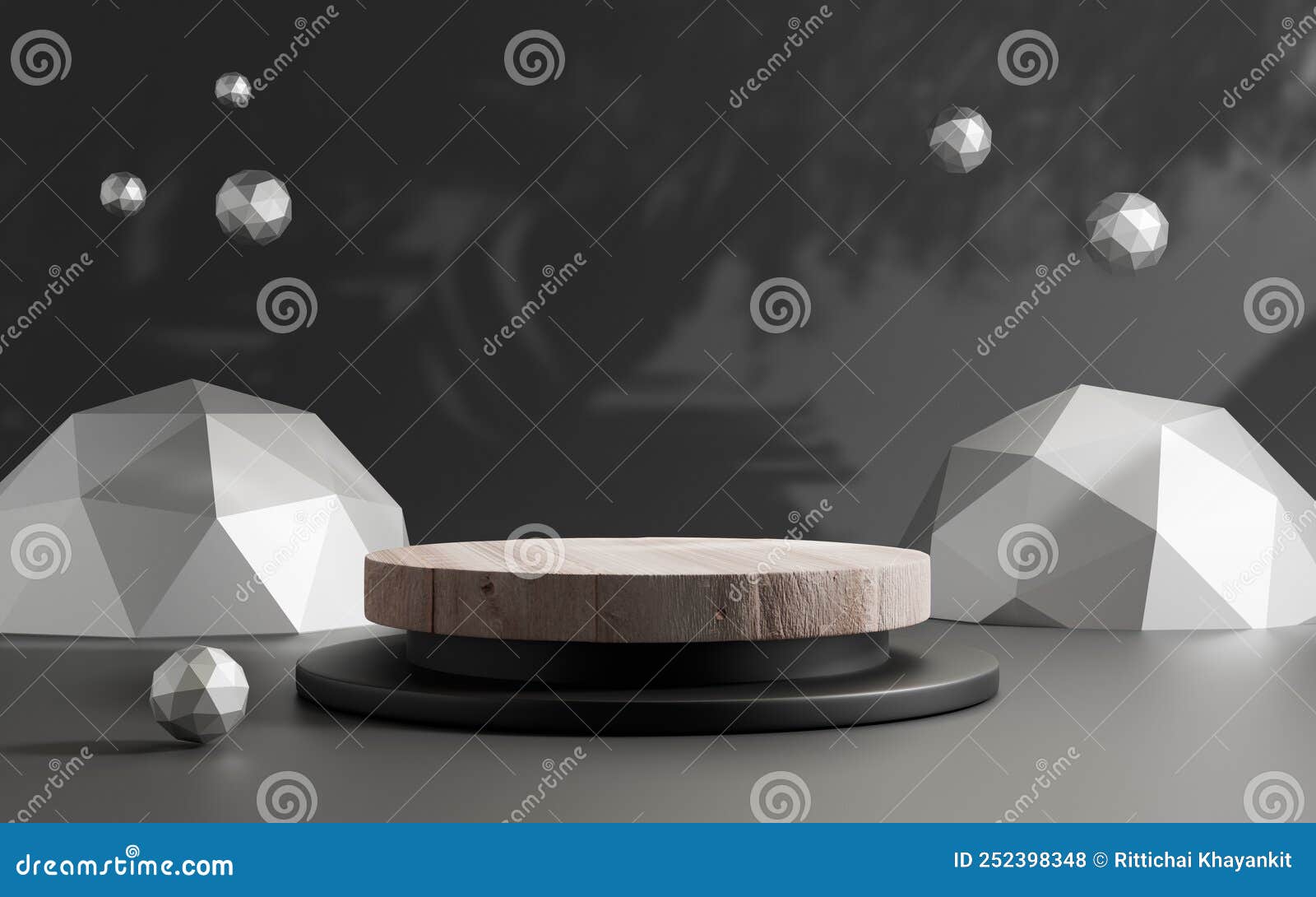 3d Rendering Abstract Platform Podium Product Presentation Backdrop ...