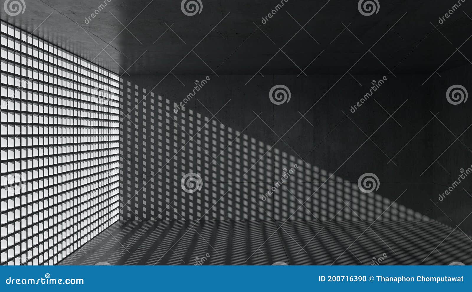 3d Rendering of Abstract Rectangle Shape Stock Illustration ...