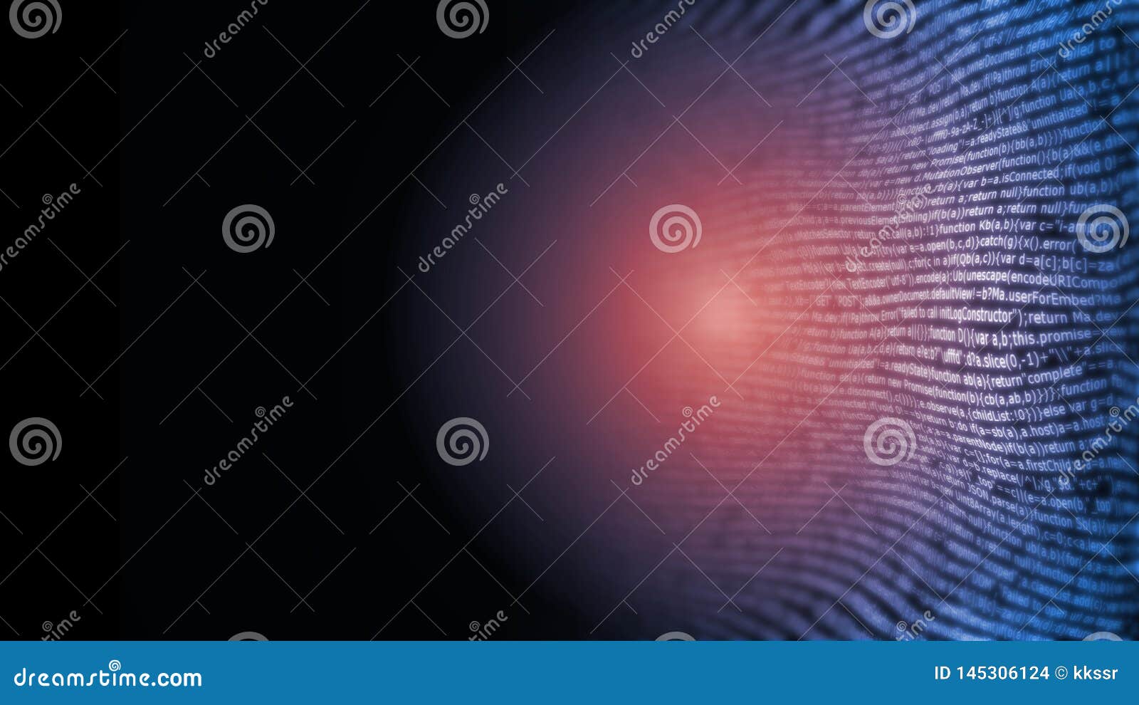 3d Rendering Of Abstract Technology Background Computer Programming Software Coding With Bug