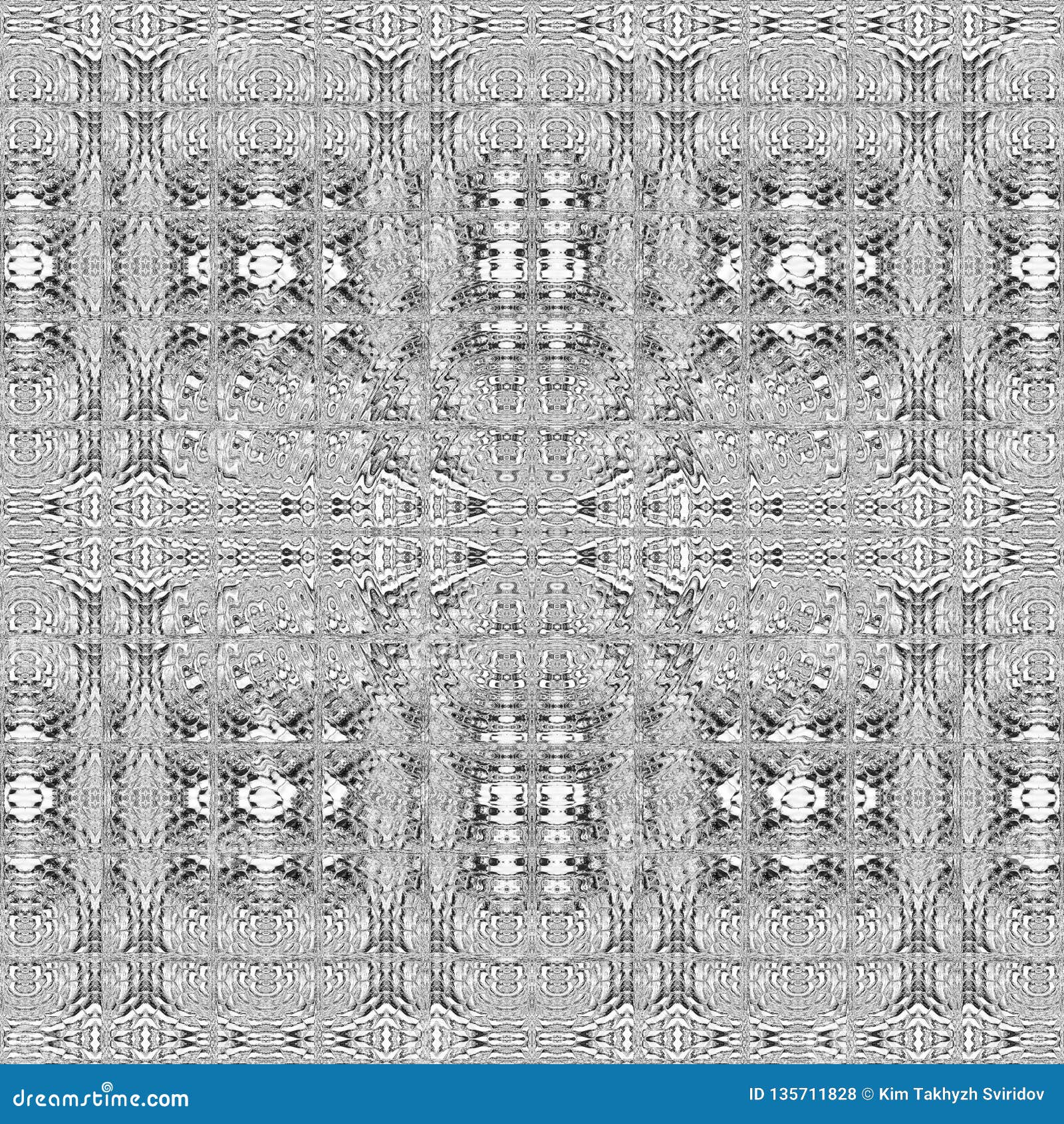 3D Rendering of Abstraction of a Silver Background Stock Illustration ...