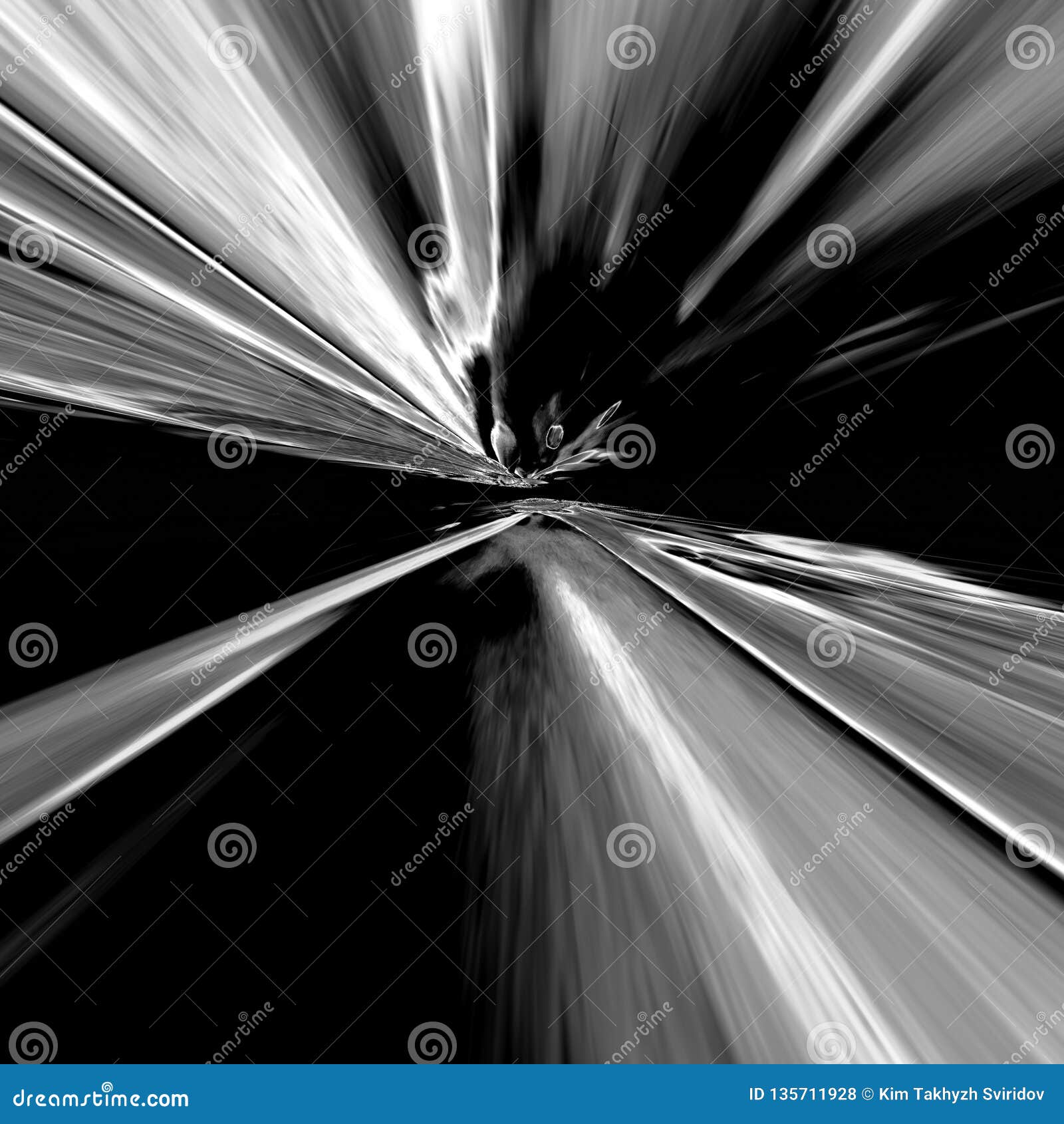 3D Rendering of Abstraction of a Silver Background Stock Illustration ...