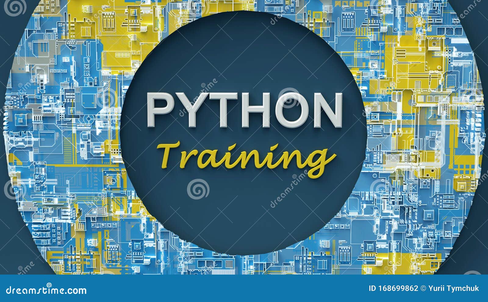 3d Rendering of Advertising Banner for Python Training. Concept of ... 3d Rendering of Advertising Banner for Python Training. Concept of ...