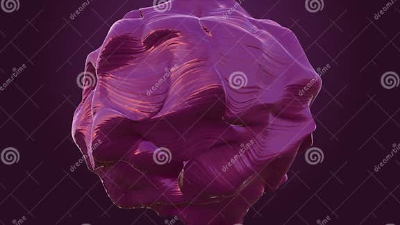 3D Rendering Anisotropic Stone Morphing. Waves of Deformation on the ...