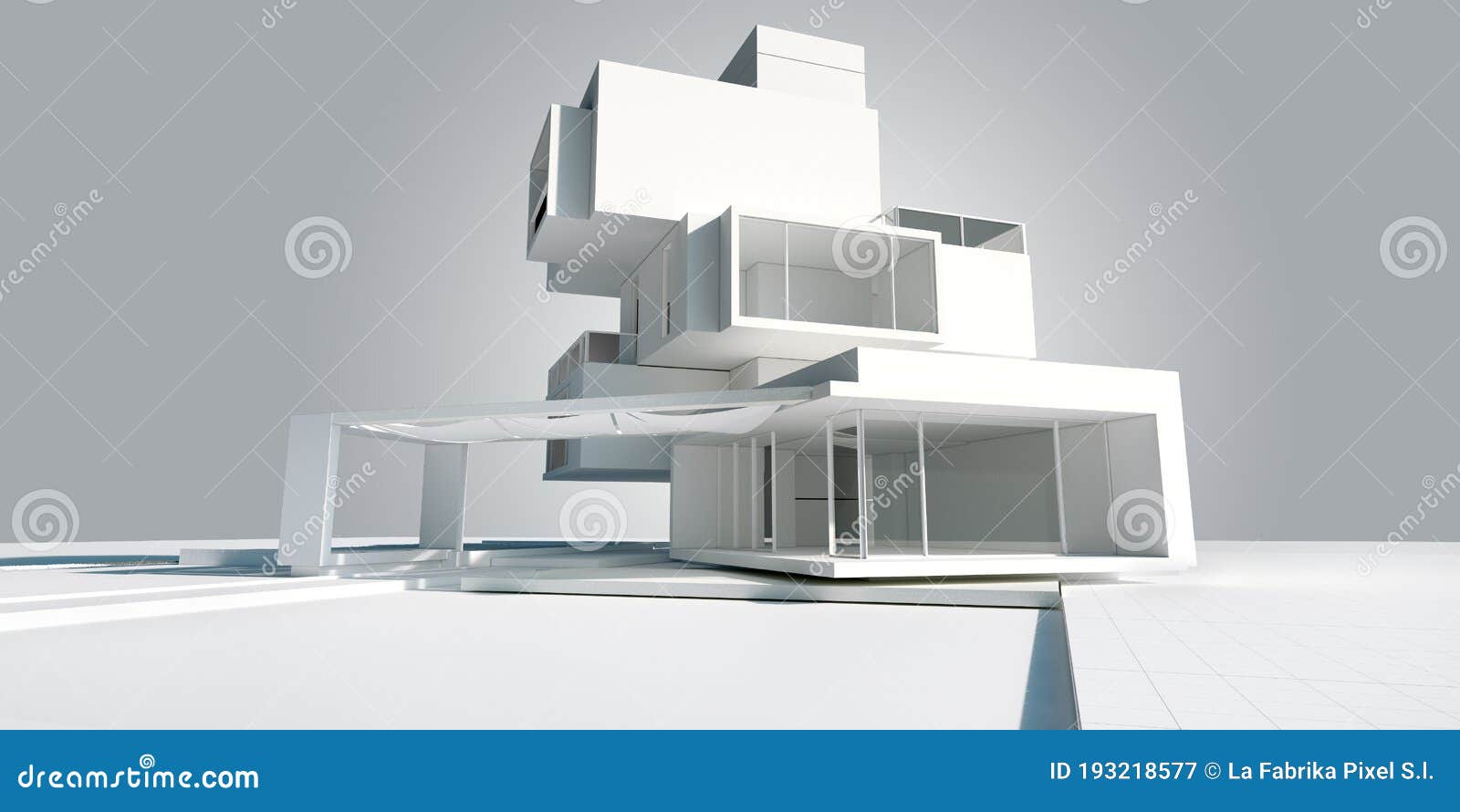 Architecture model stock illustration. Illustration of lifestyle ...