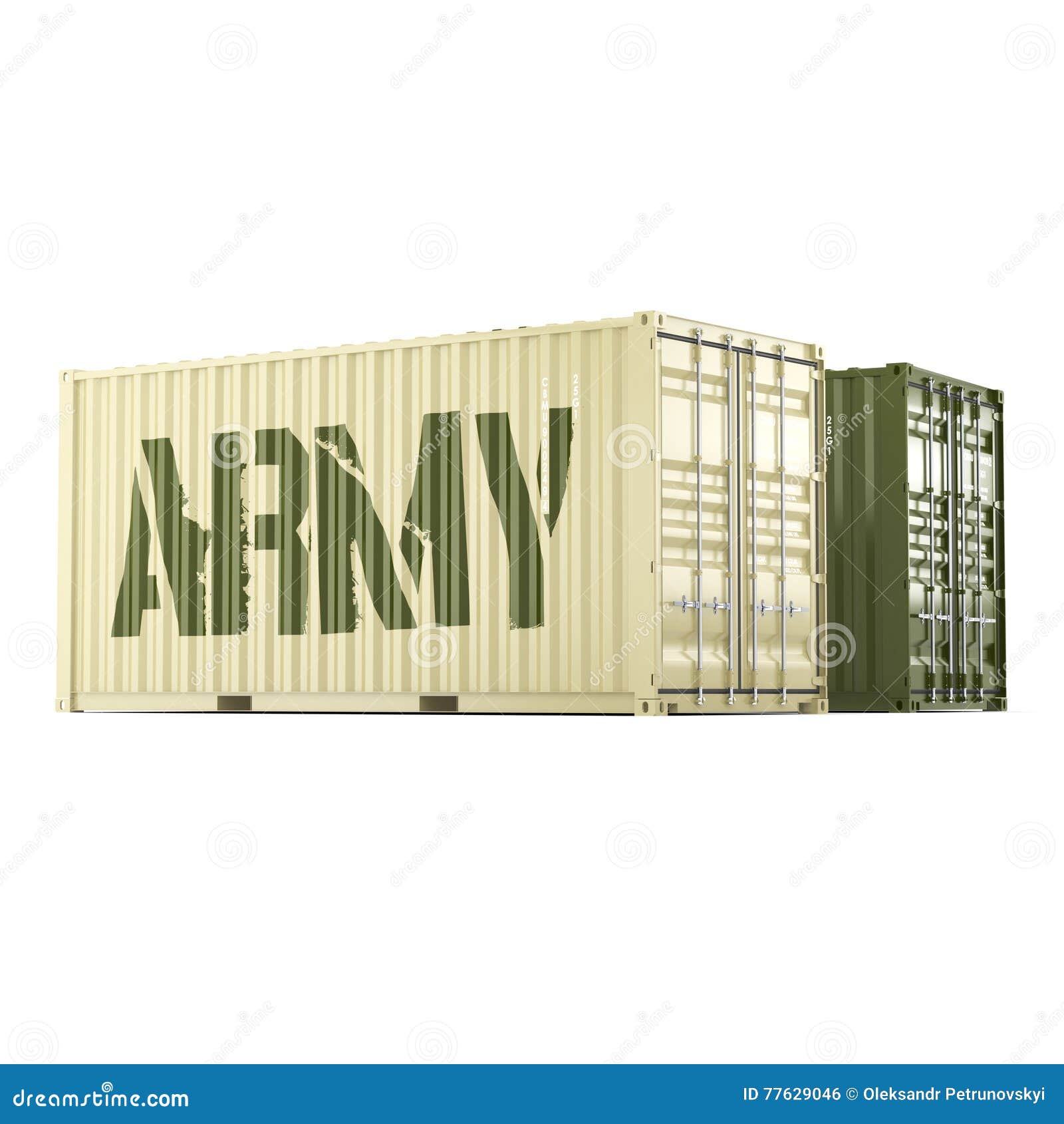 3D Rendering Army Containers Stock Illustration - Illustration of rear ... 3D Rendering Army Containers Stock Illustration - Illustration of rear ...