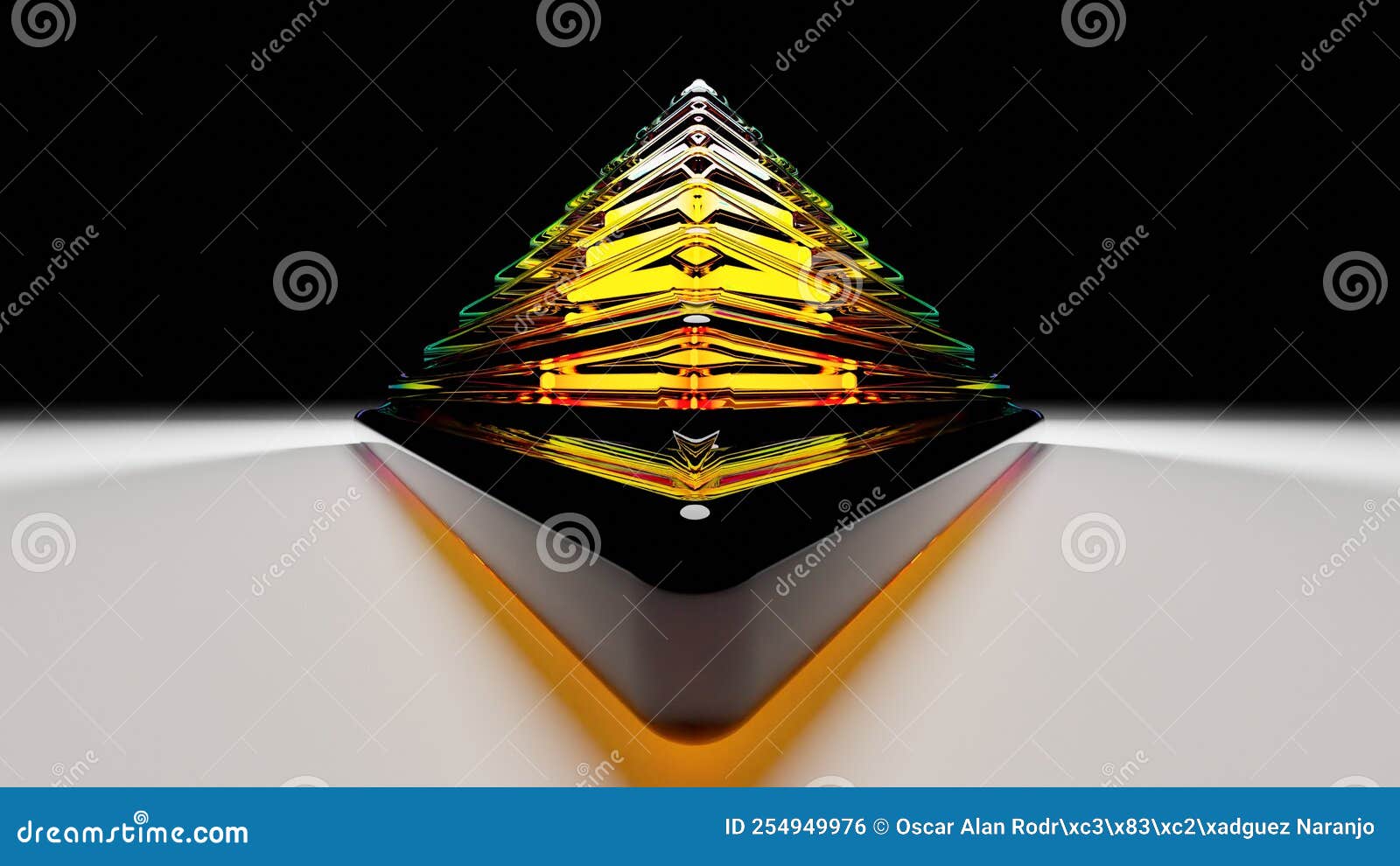 3d Rendering 3d High Quality Render Artistic Background With A Glass