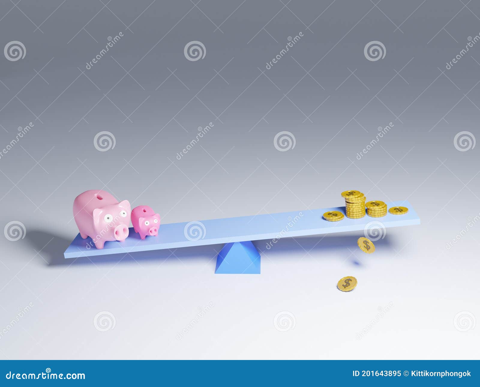Balance Of Assets And Liabilities On Golden Weighing Scale Carto ...