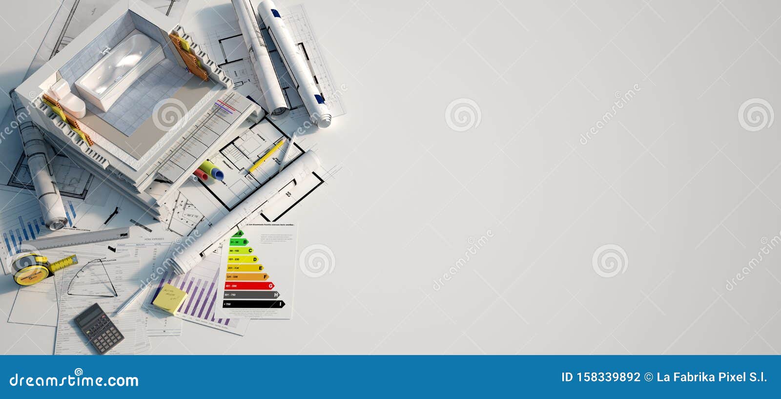 Bathroom Construction Details Stock Illustration - Illustration of ...