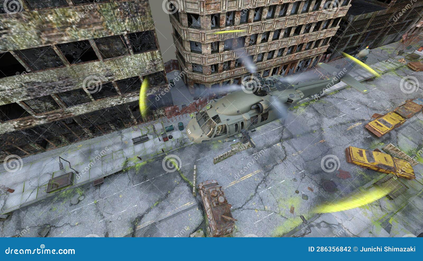 3D Rendering of the Battlefield Stock Illustration - Illustration of ...