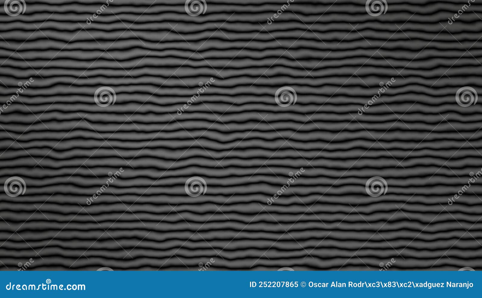 3D Rendering. Black Background with Irregular Gray Lines. White ...
