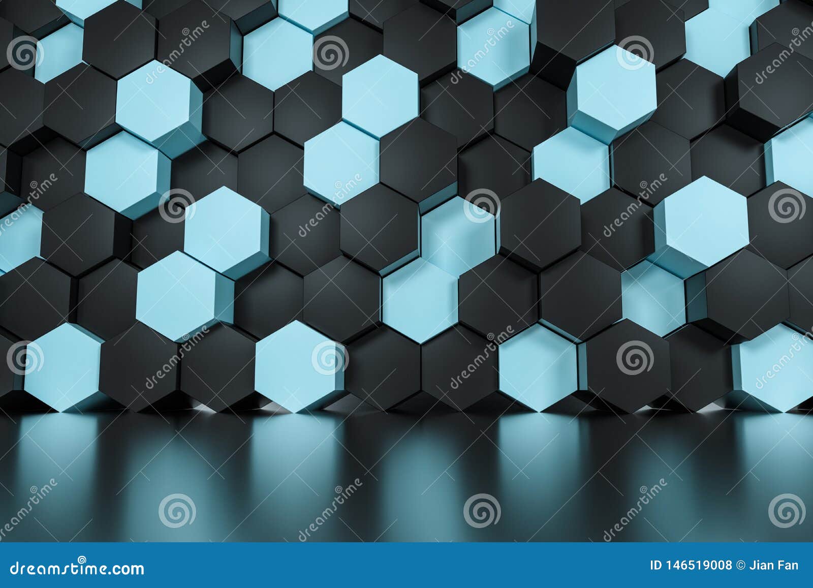 How To Draw A 3d Hexagon