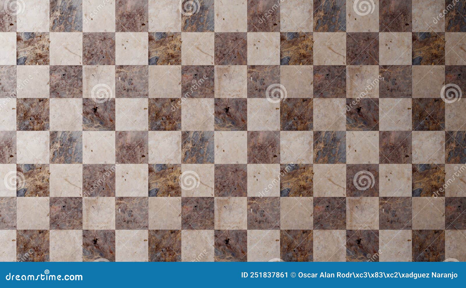 3D Rendering. Black and White Checkered Texture. Checkerboard Pattern ...