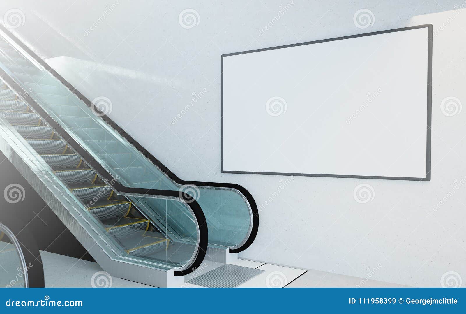 Horizontal advertising stock illustration. Illustration of public ...
