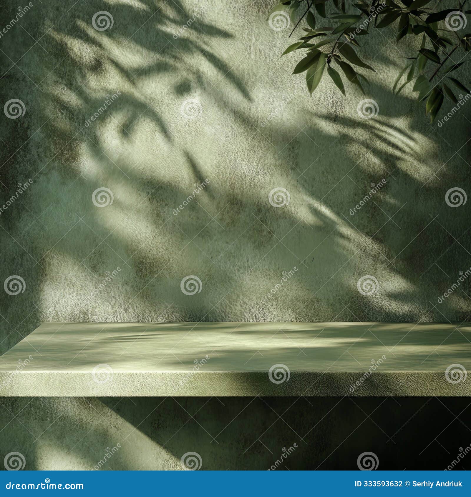 3D Rendering of Blank Product Podium for Mock Up and Presentation with ...