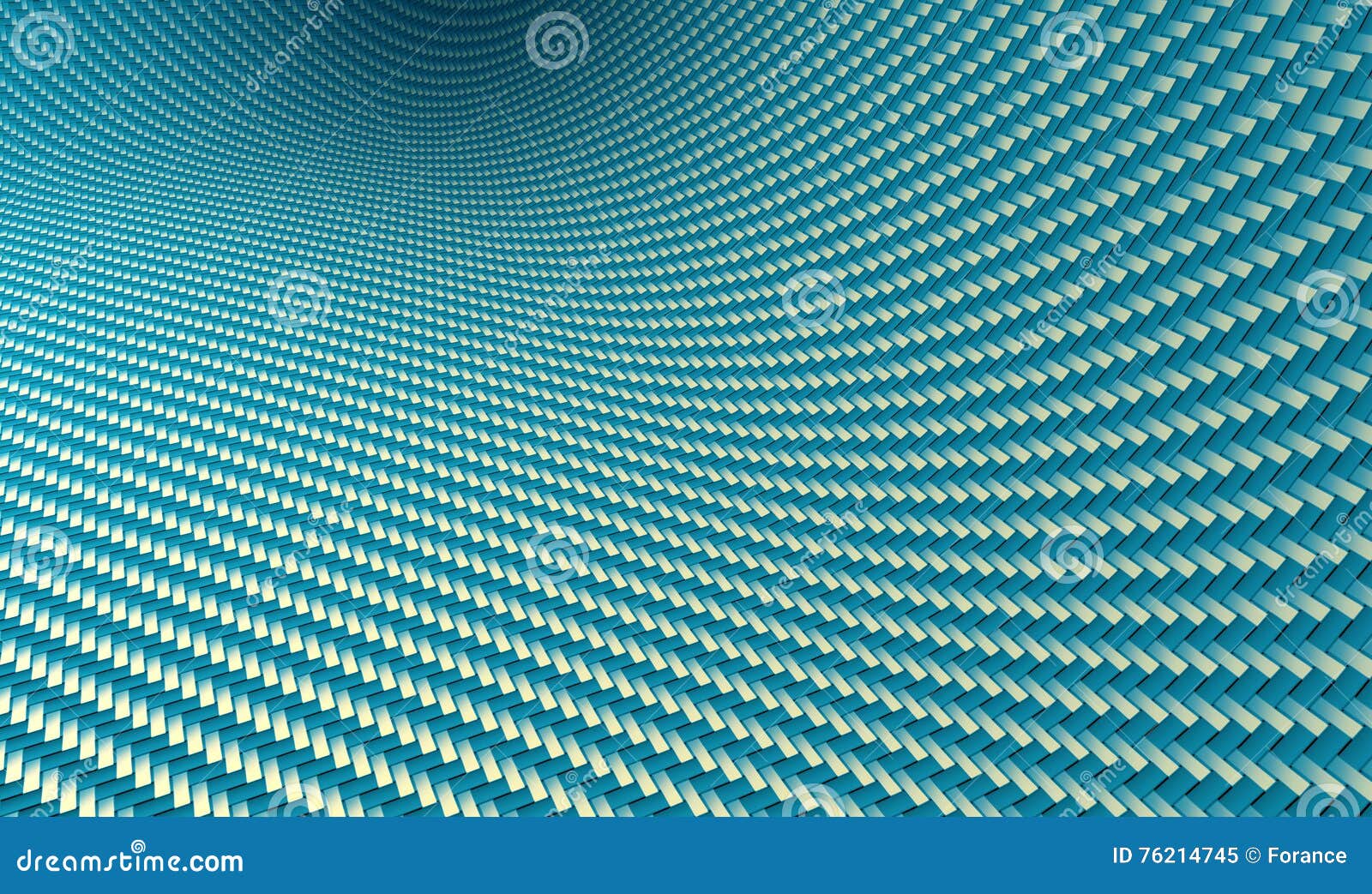 3D Rendering of Blue Structured Surface Stock Illustration ...