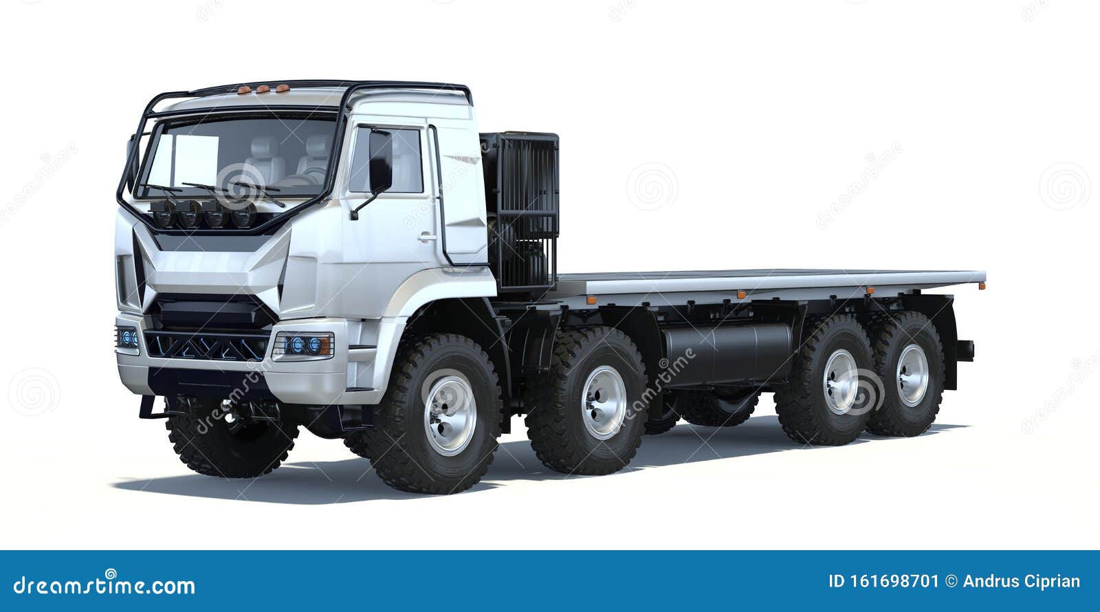 3D Rendering - Concept Truck Stock Illustration - Illustration of ...