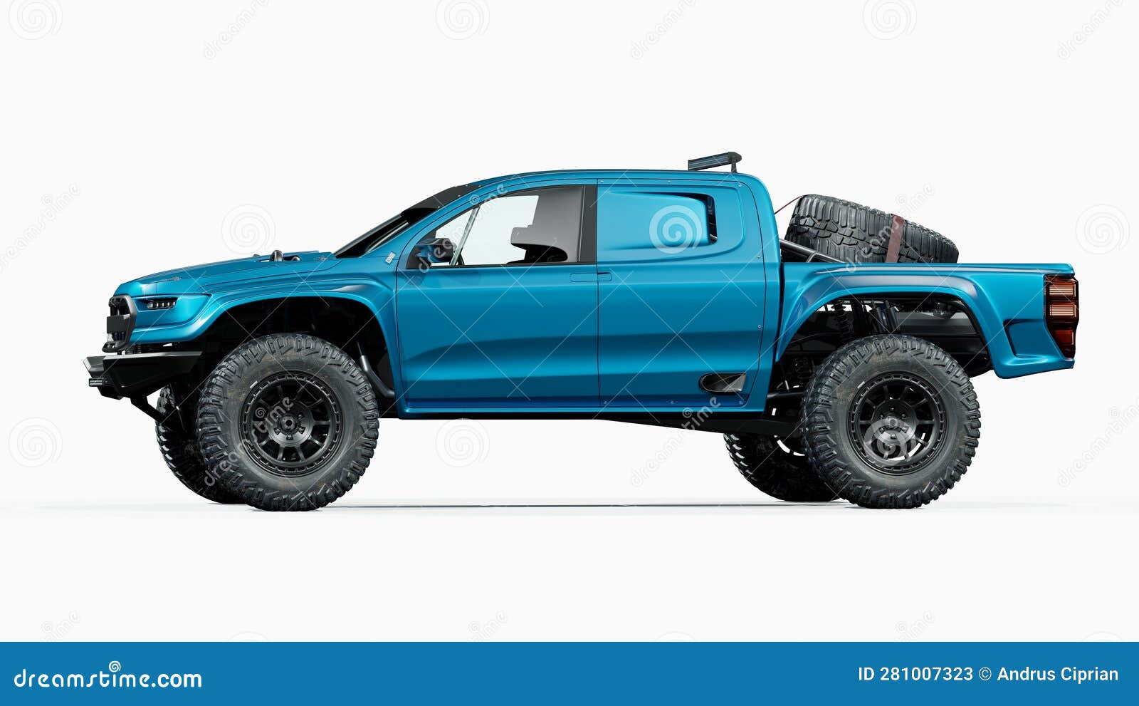 3D Rendering of a Concept Car Stock Illustration - Illustration of ...