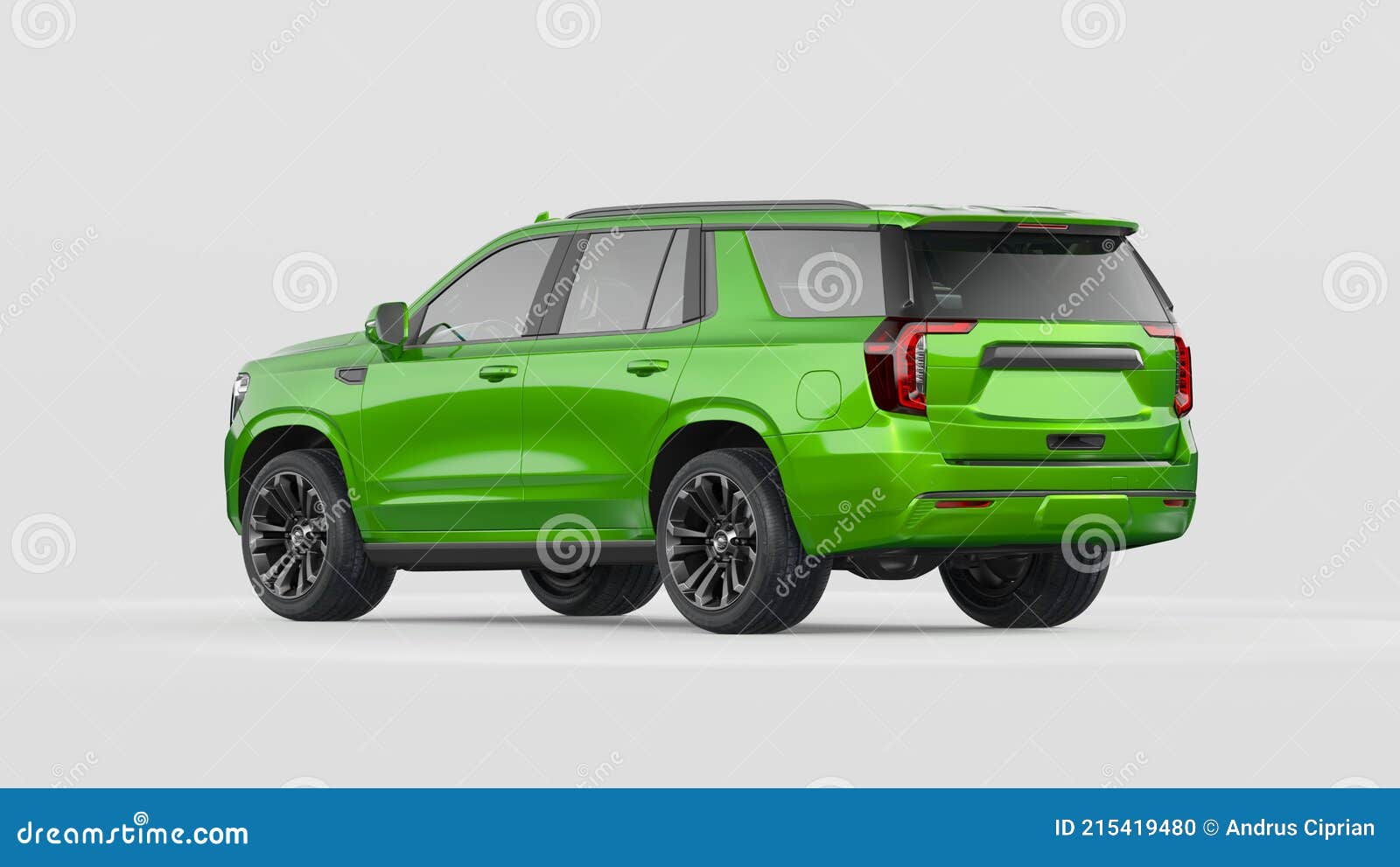 3D generic SUV stock illustration. Illustration of electric - 215419480