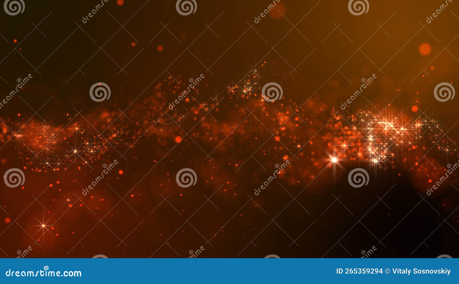 3D Rendering of Bright Abstract Cloud from Particle Structure Stock ...
