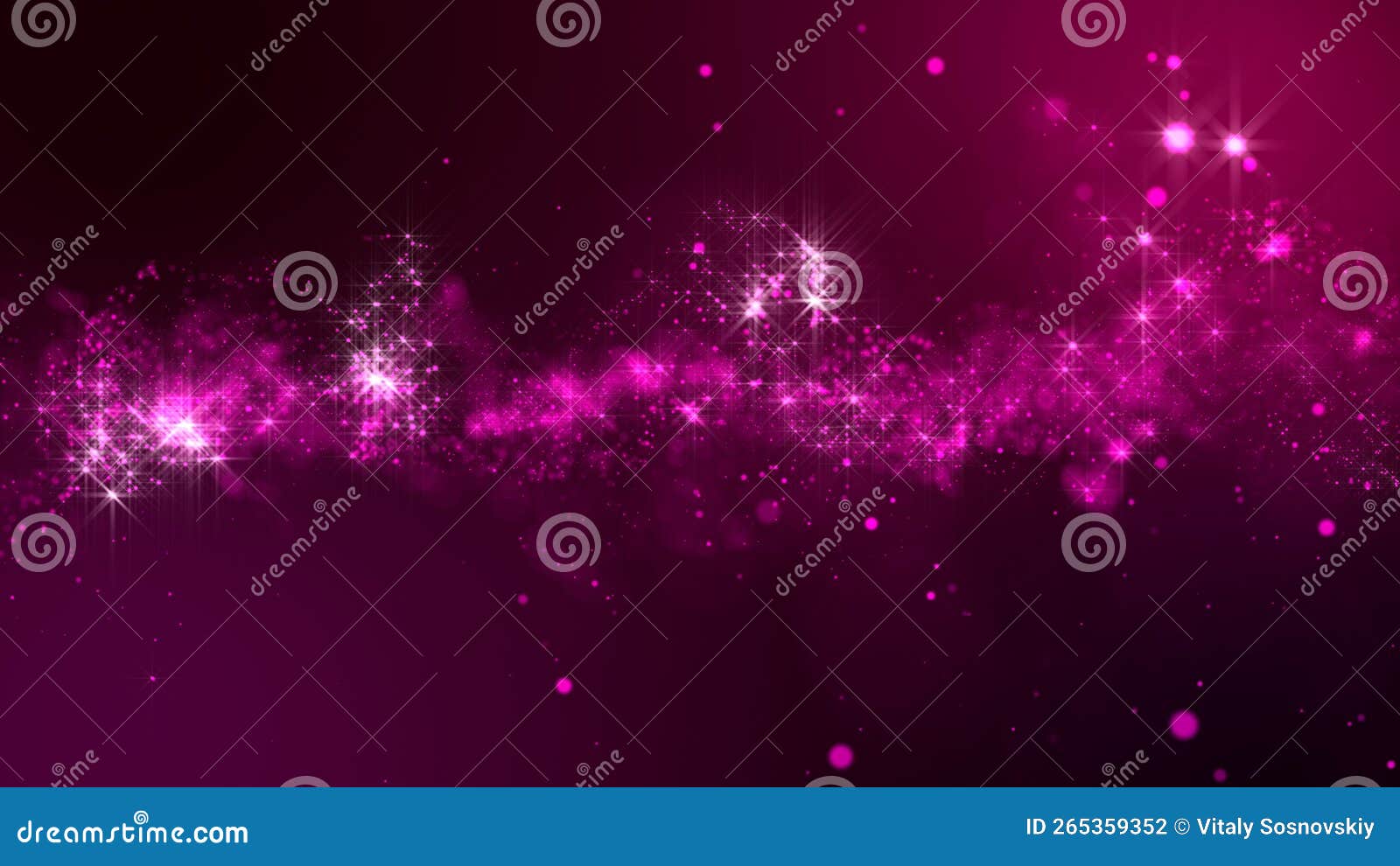 3D Rendering of Bright Abstract Cloud from Particle Structure Stock ...