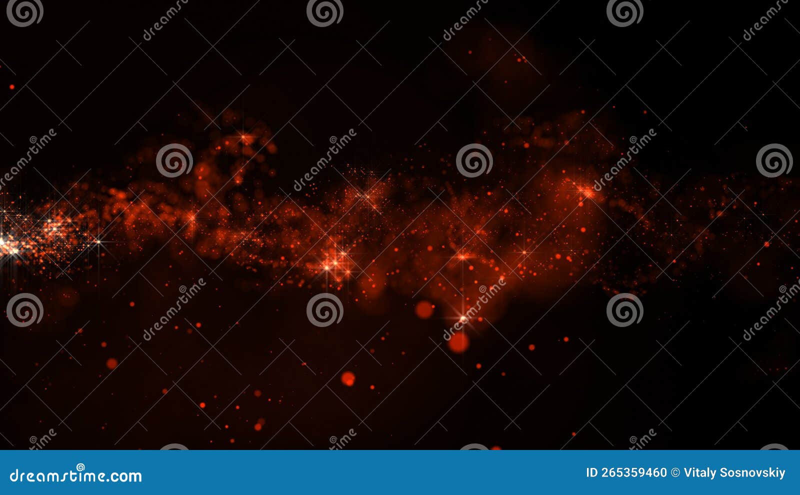 3D Rendering of Bright Abstract Cloud from Particle Structure Stock ...