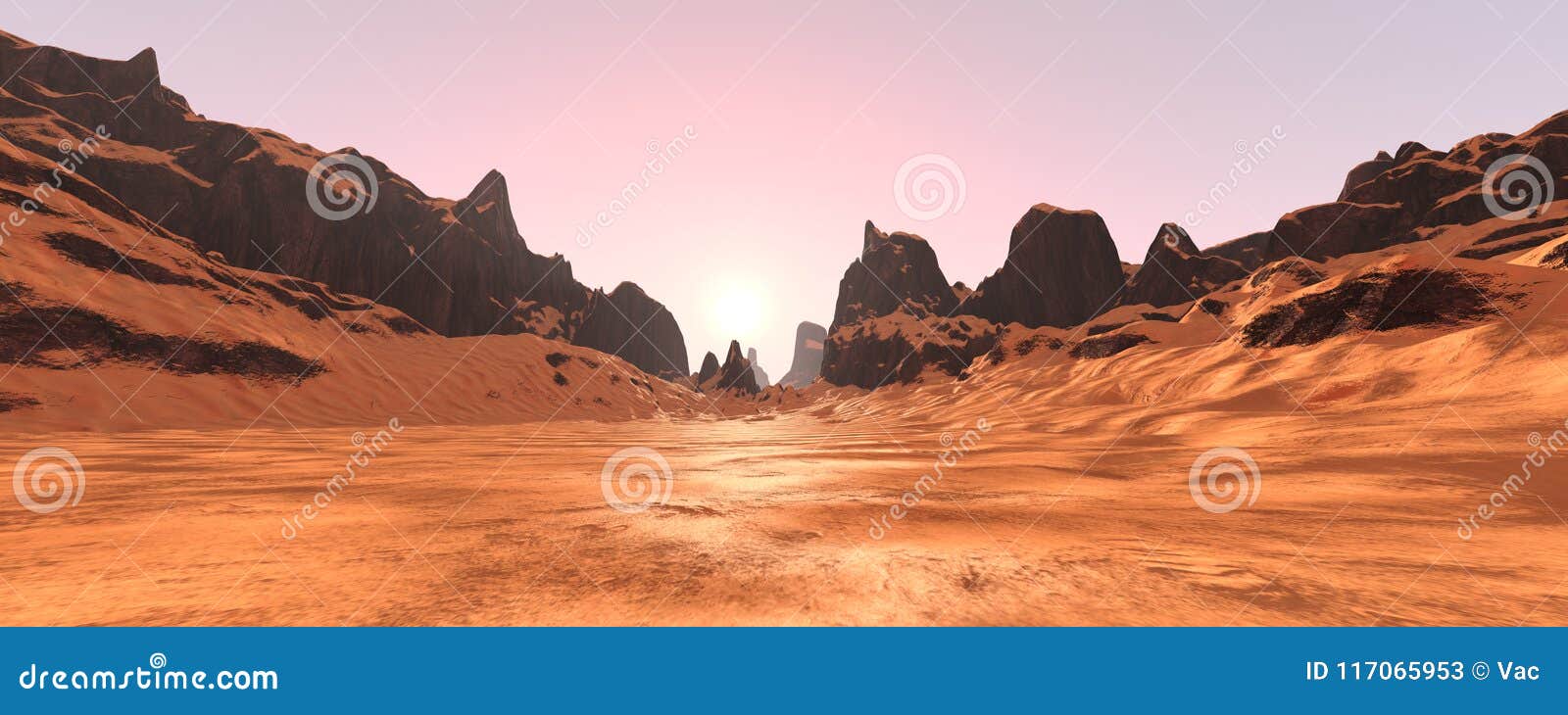 3D Rendering Canyon Valley stock image. Image of rock - 117065953