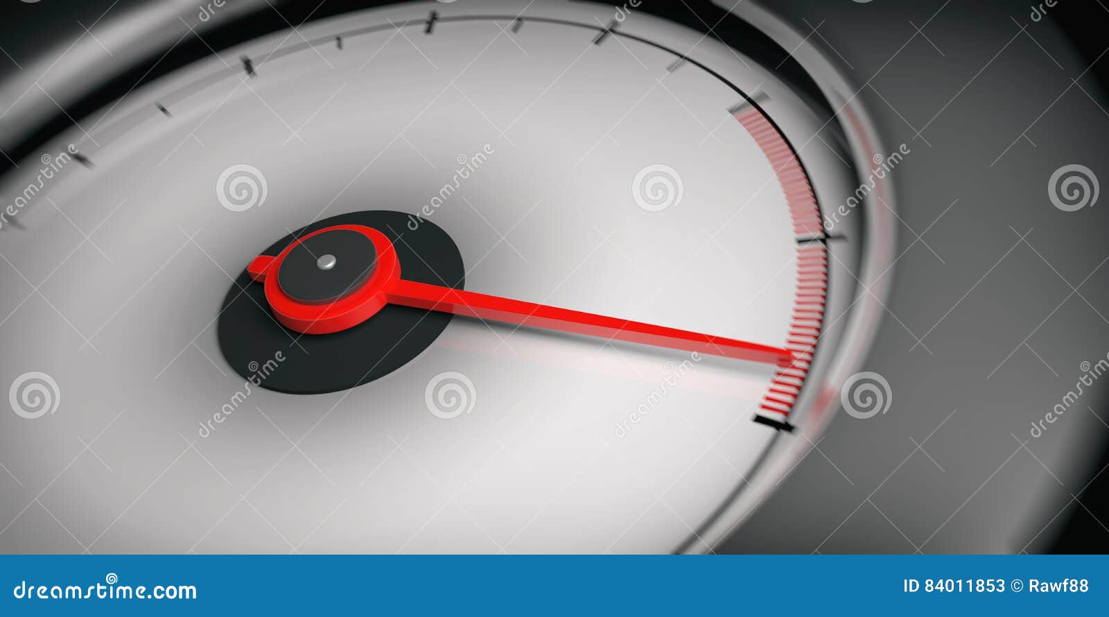 3d Rendering Car Speedometer Empty Stock Illustration - Illustration of ...