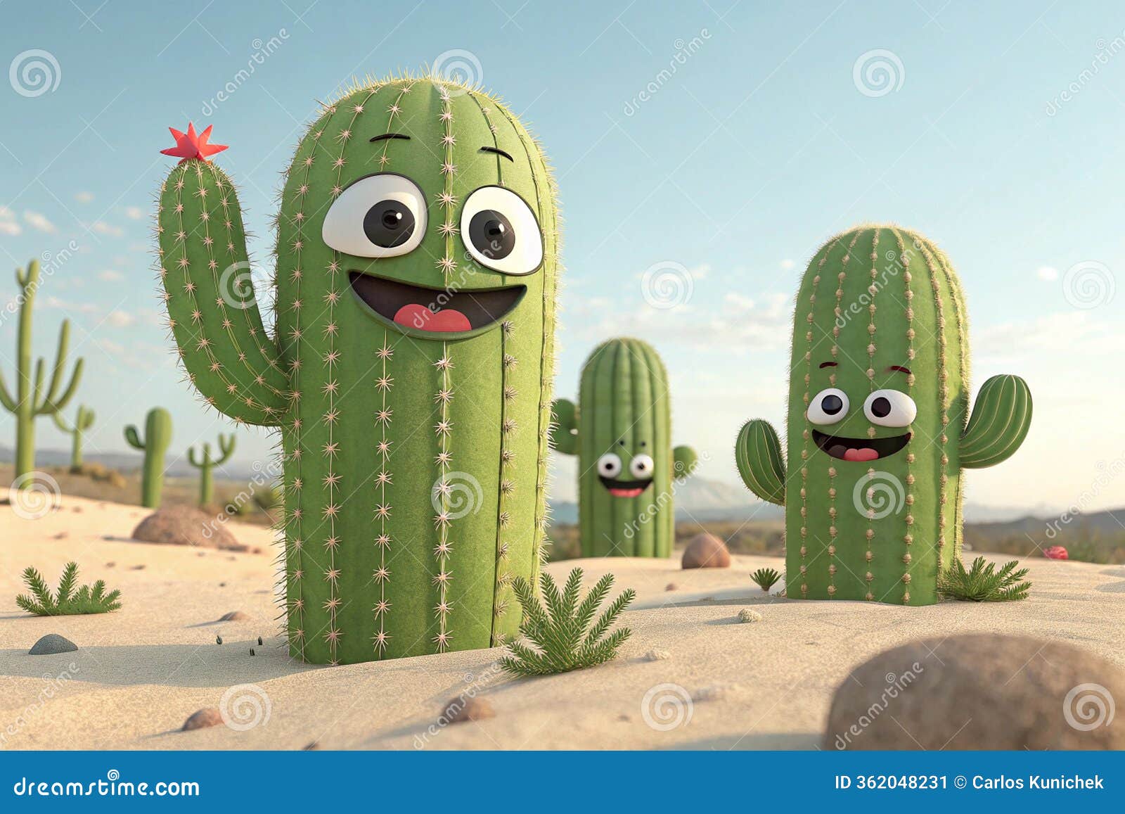 3D Rendering Cartoon Axolotl On White Stock Photo | CartoonDealer.com ...