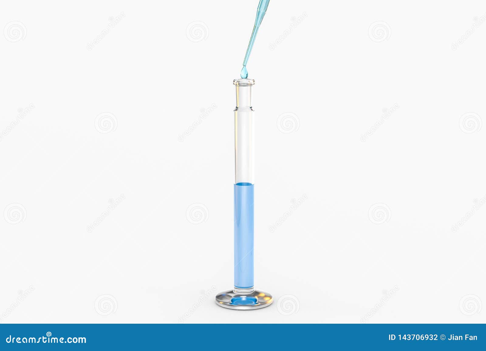 Burette Laboratory Glassware Cartoon Vector | CartoonDealer.com #173933025