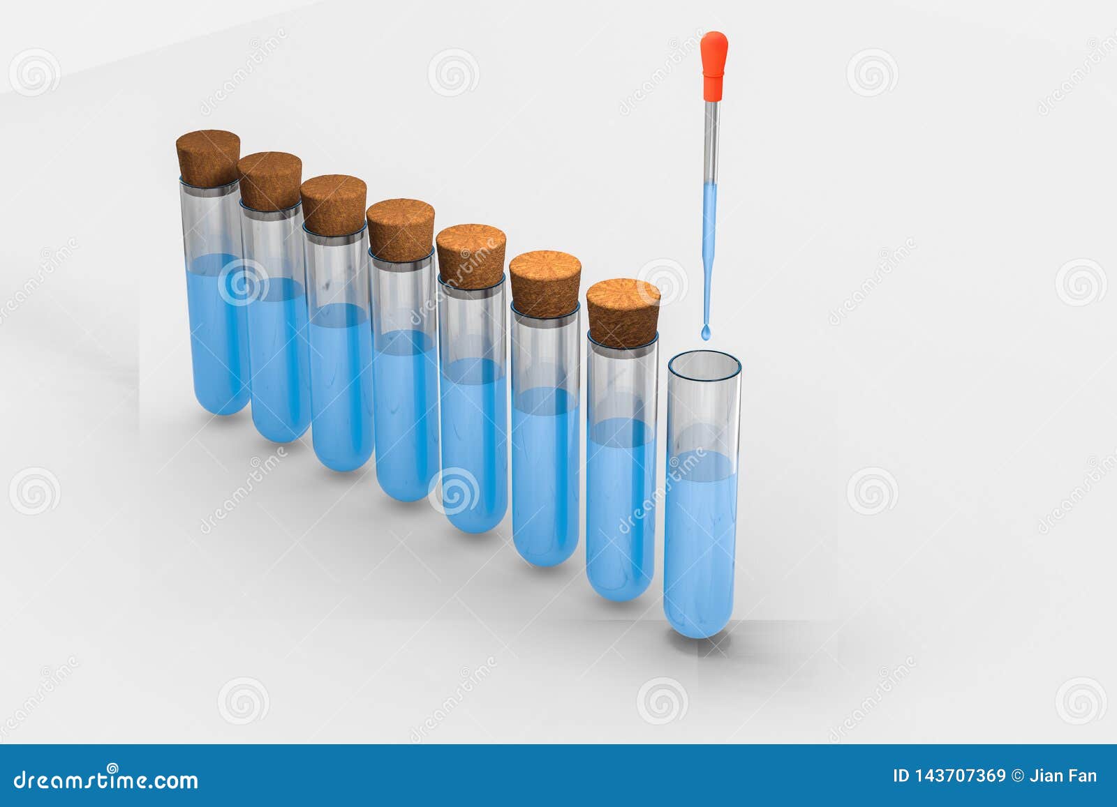 Burette Laboratory Glassware Cartoon Vector | CartoonDealer.com #173933025