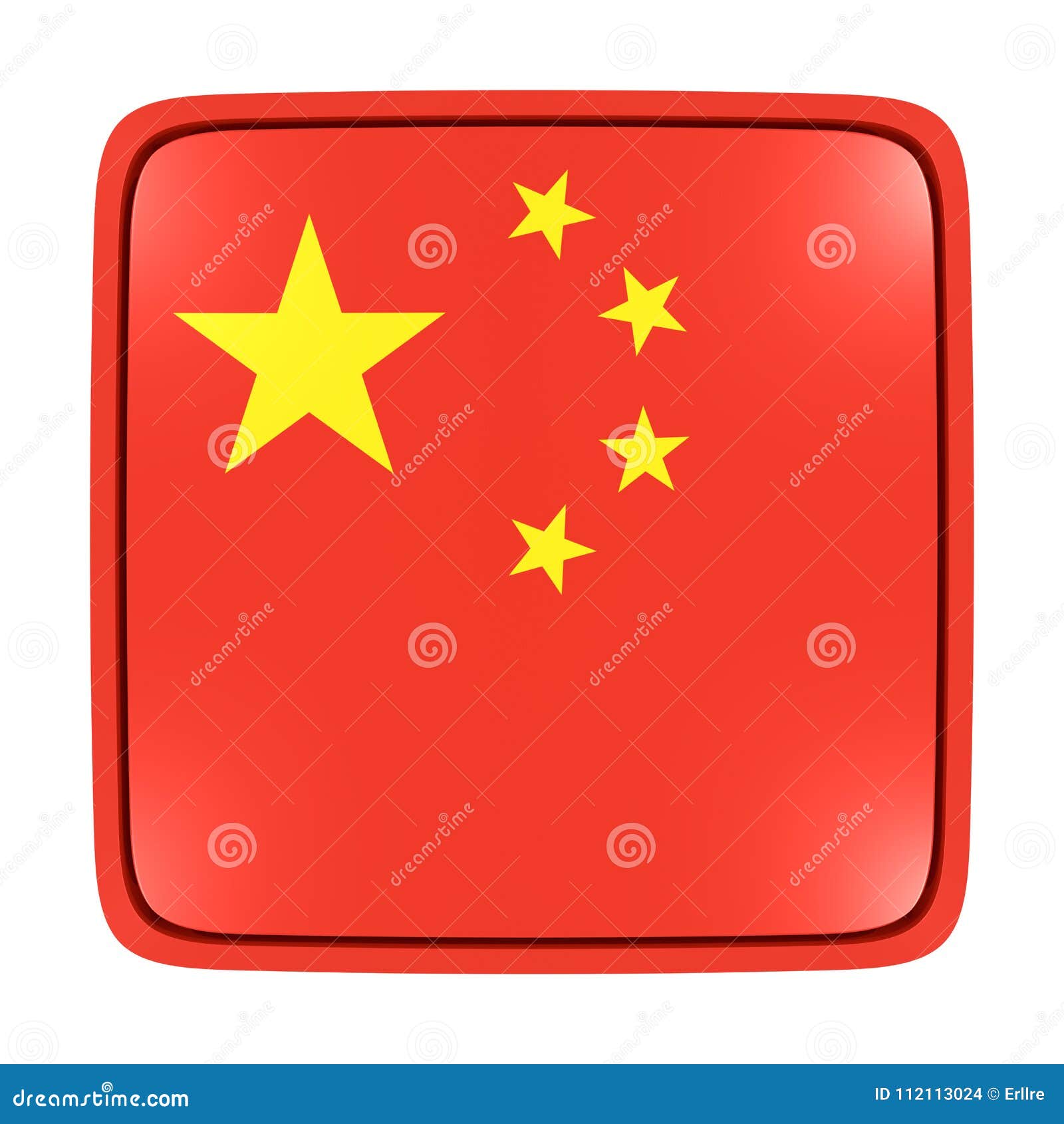 China flag icon stock illustration. Illustration of patriot - 112113024