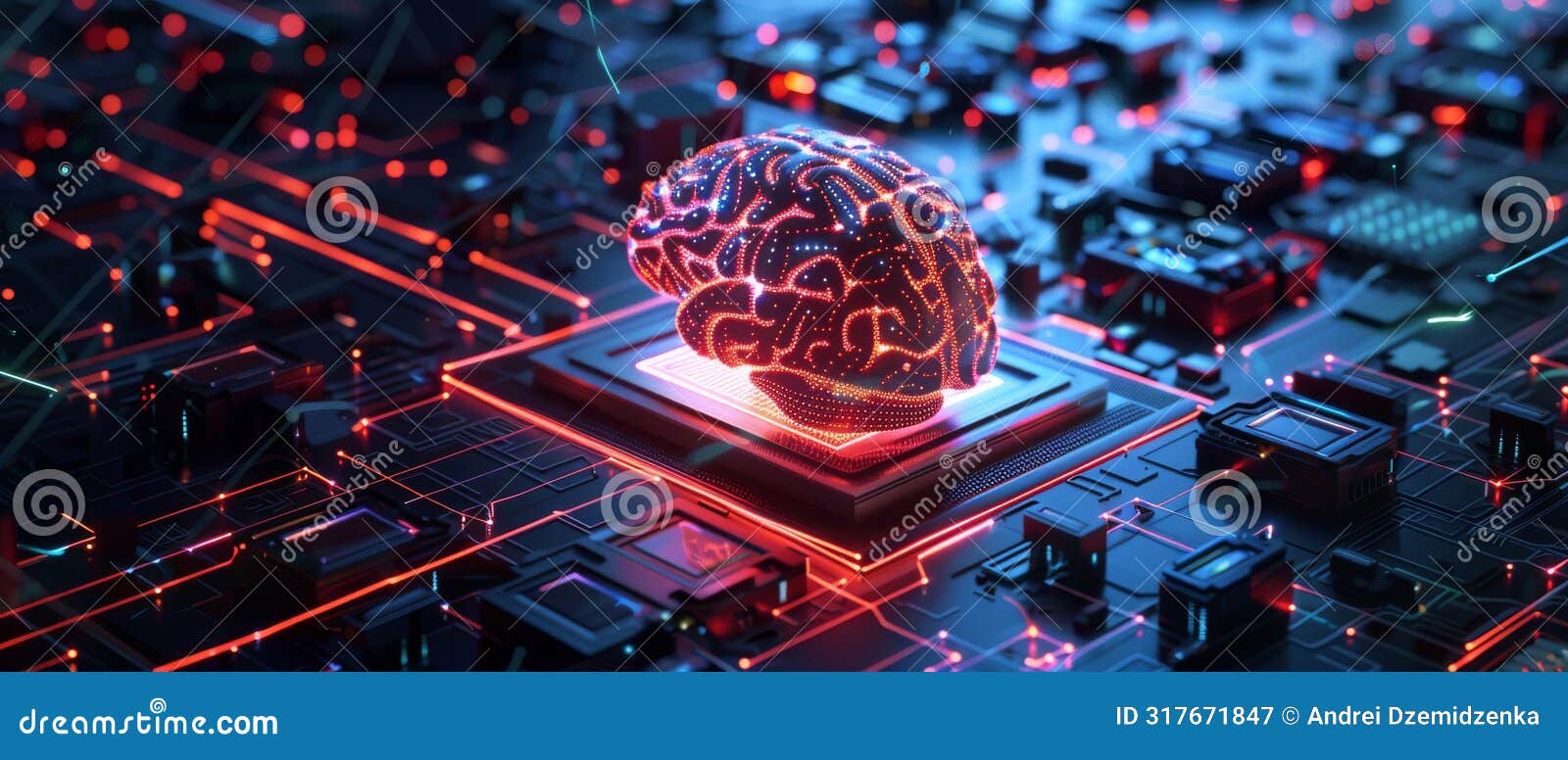 Brain Digitalization, Icon In Line Design. Brain, Digitalization ...