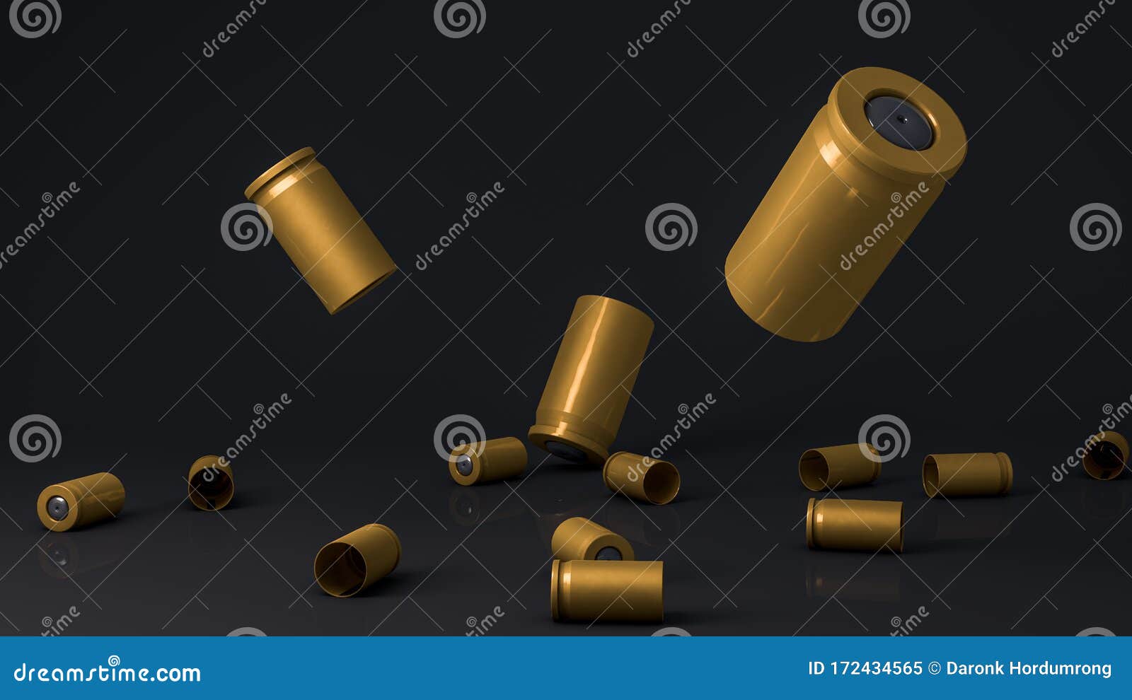 Bullets Realistic Background Cartoon Vector | CartoonDealer.com #227755045