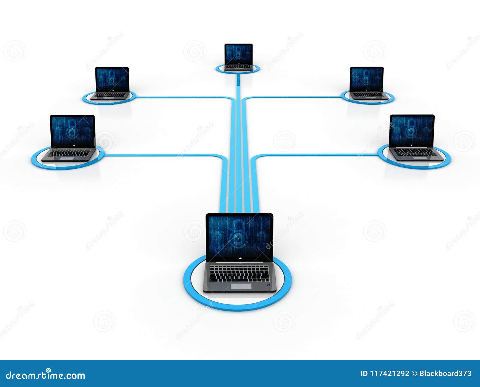 3d Rendering Cloud Computing Concept Cloud Network Stock Illustration Illustration Of Cover