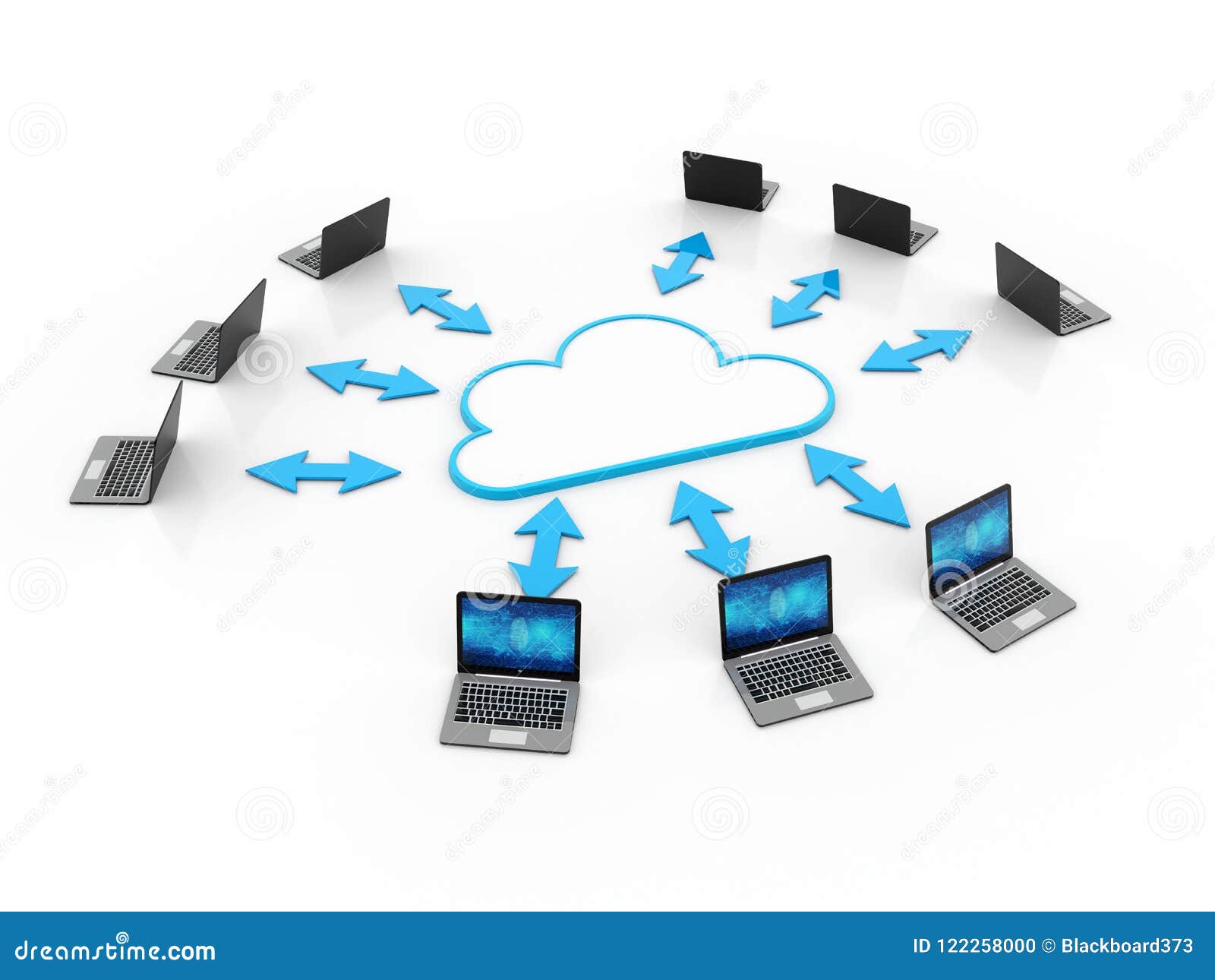 3d Rendering Cloud Computing Concept, Cloud Network Stock Illustration ... 3d Rendering Cloud Computing Concept, Cloud Network Stock Illustration ...